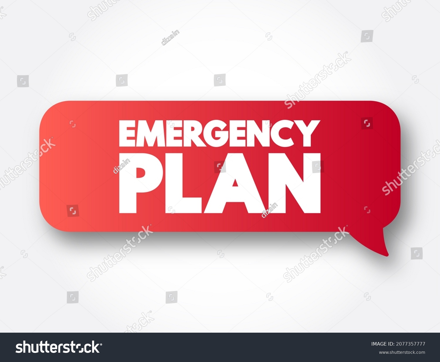 Emergency Plan Specifies Procedures Handling Sudden Stock Illustration ... Emergency Plan Specifies Procedures Handling Sudden Stock Illustration ...
