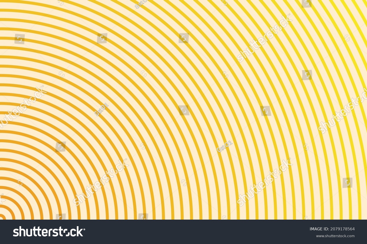 Repeat Circles Yellow Background Free Vector Stock Vector (Royalty Free ...