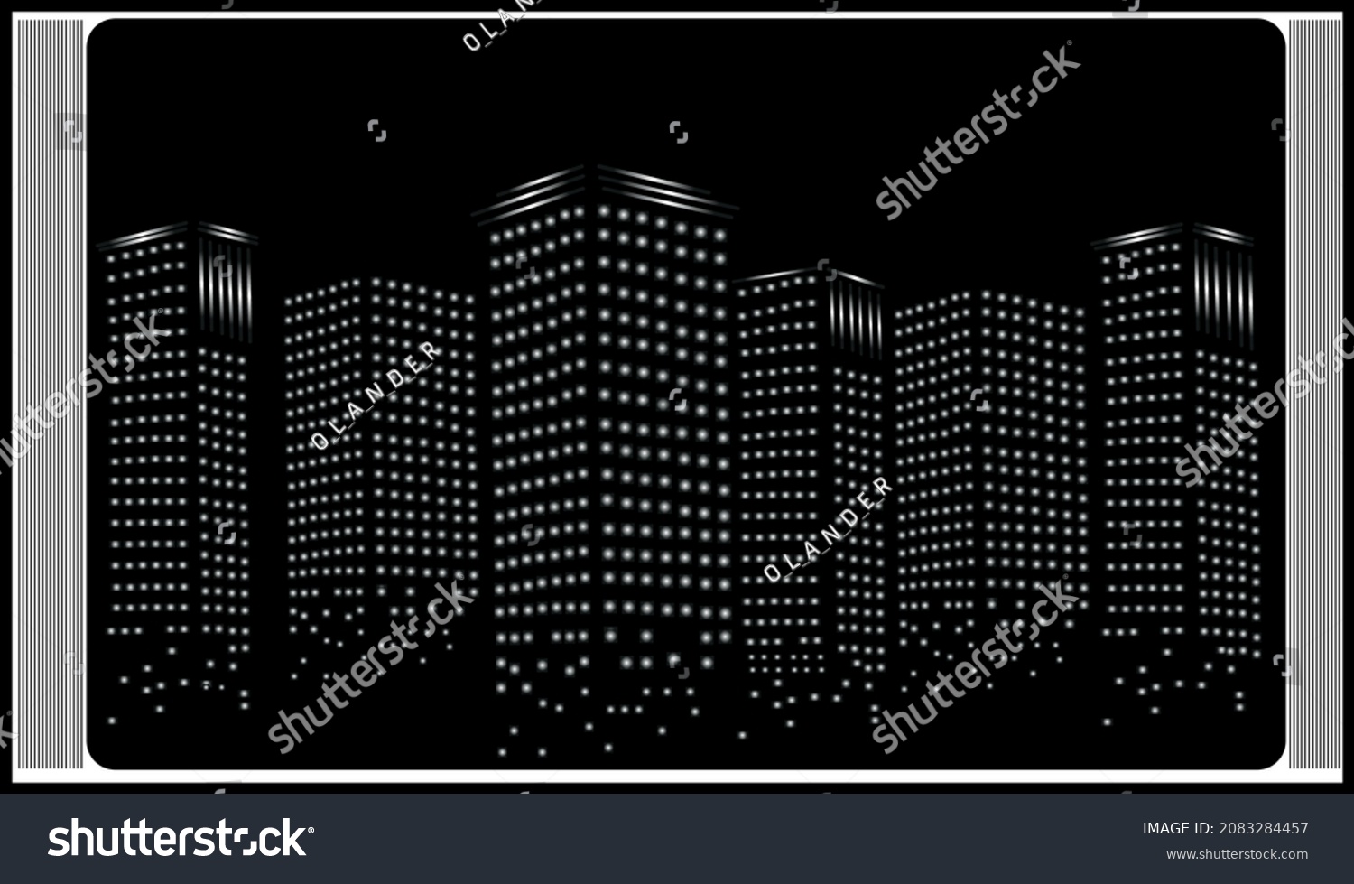 Vector Illustration City Silhouette Day Night Stock Vector (Royalty ... Vector Illustration City Silhouette Day Night Stock Vector (Royalty ...