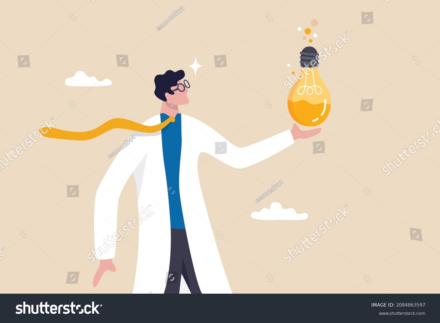 Experiment New Creative Idea Research Discover Stock Vector (Royalty ... Experiment New Creative Idea Research Discover Stock Vector (Royalty ...