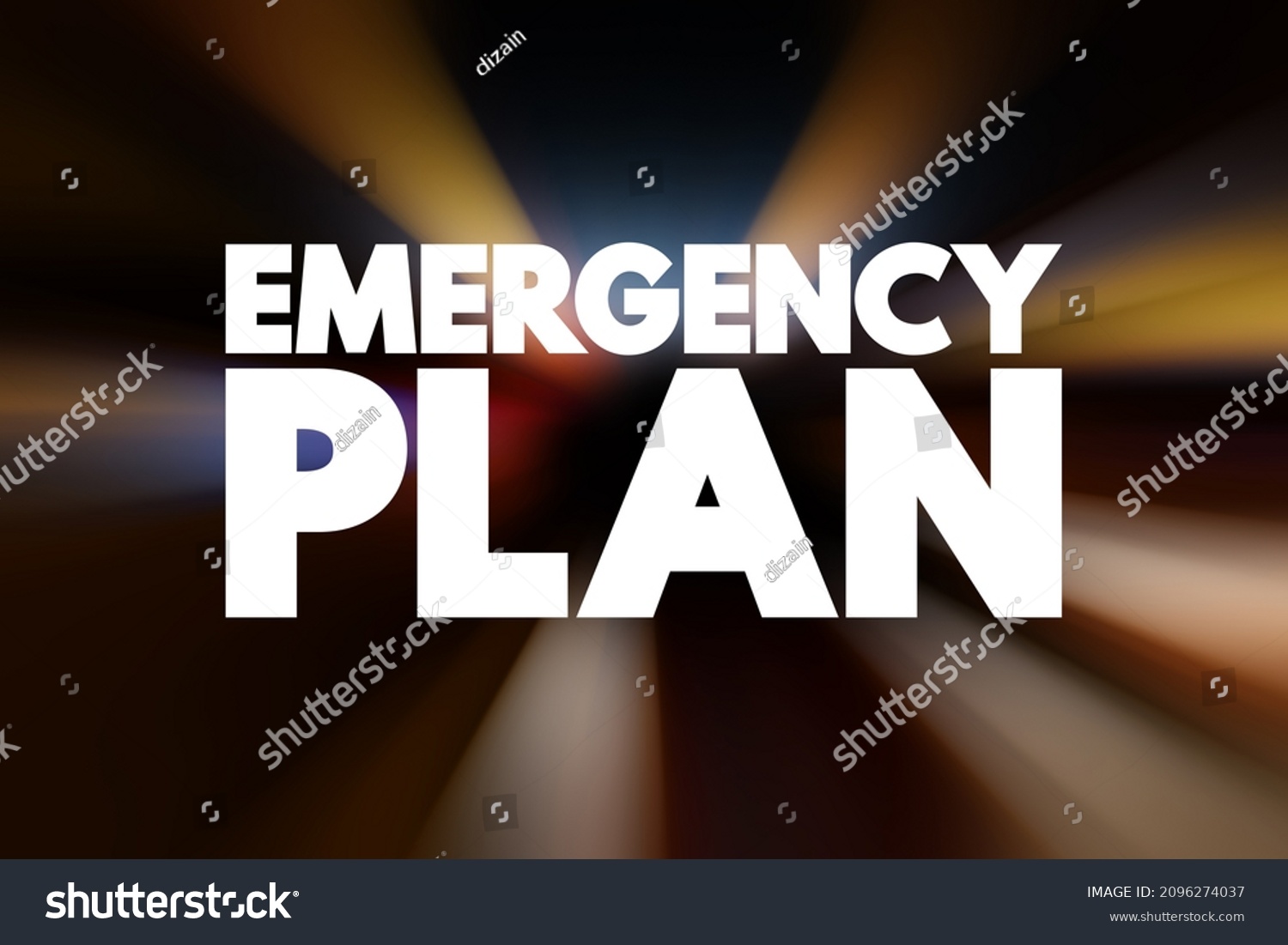 Emergency Plan Specifies Procedures Handling Sudden Stock Illustration ... Emergency Plan Specifies Procedures Handling Sudden Stock Illustration ...