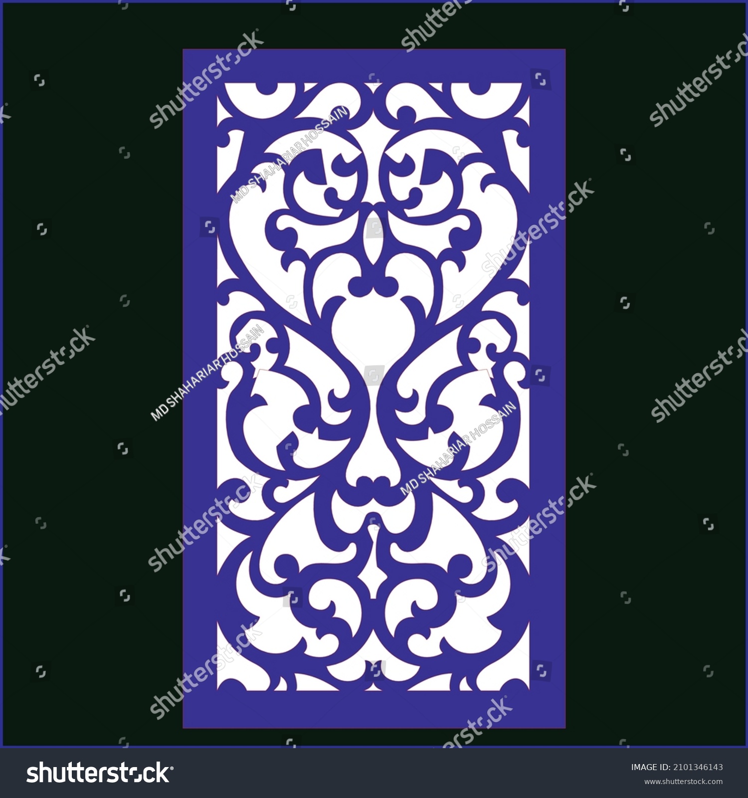 Jali Design Graphic Cncrouter Geometric Laser Stock Vector Royalty Free 2101346143 Shutterstock
