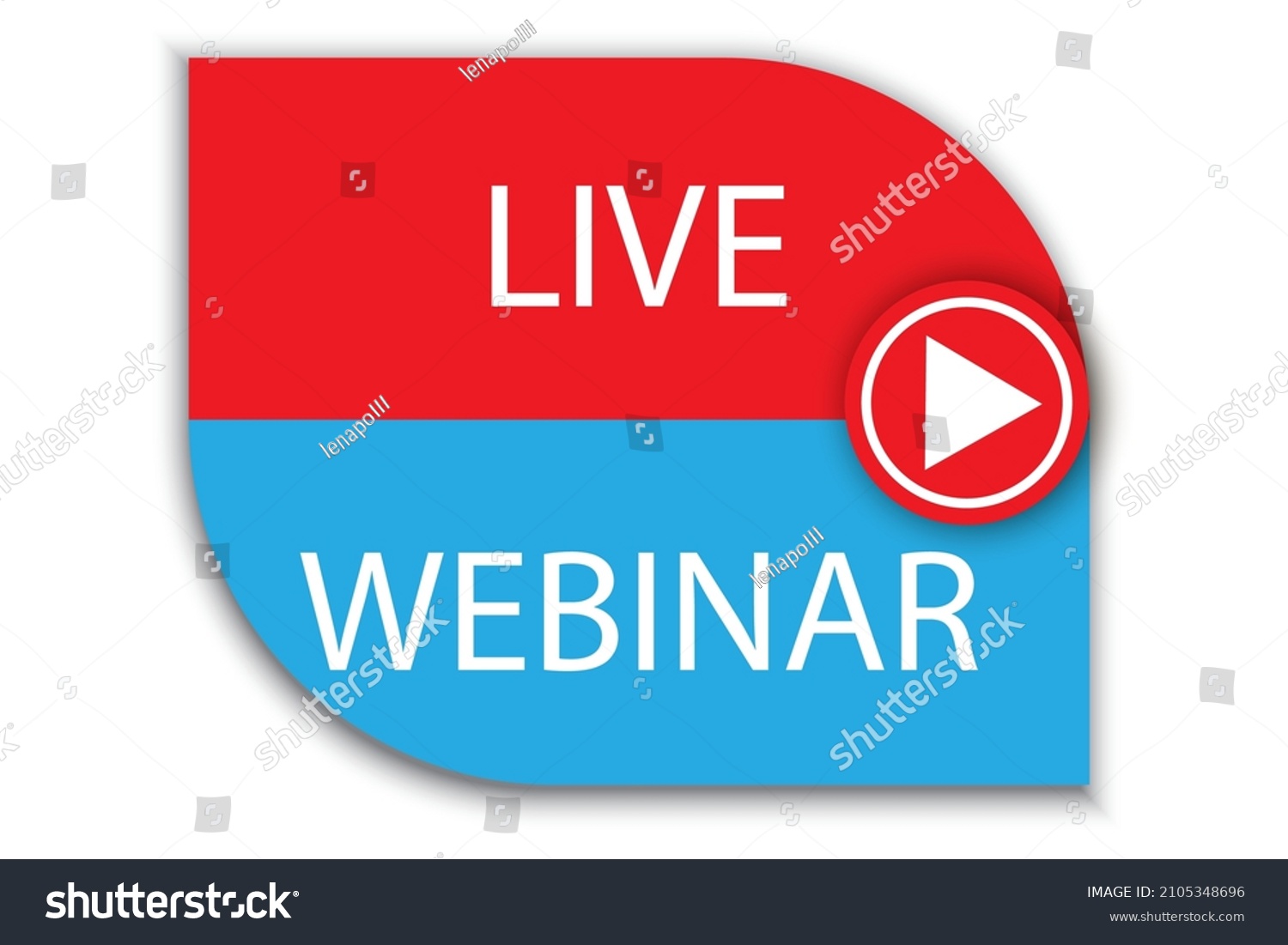 Live Webinar Emblem Creative Logo Play Stock Vector (Royalty Free ... Live Webinar Emblem Creative Logo Play Stock Vector (Royalty Free ...
