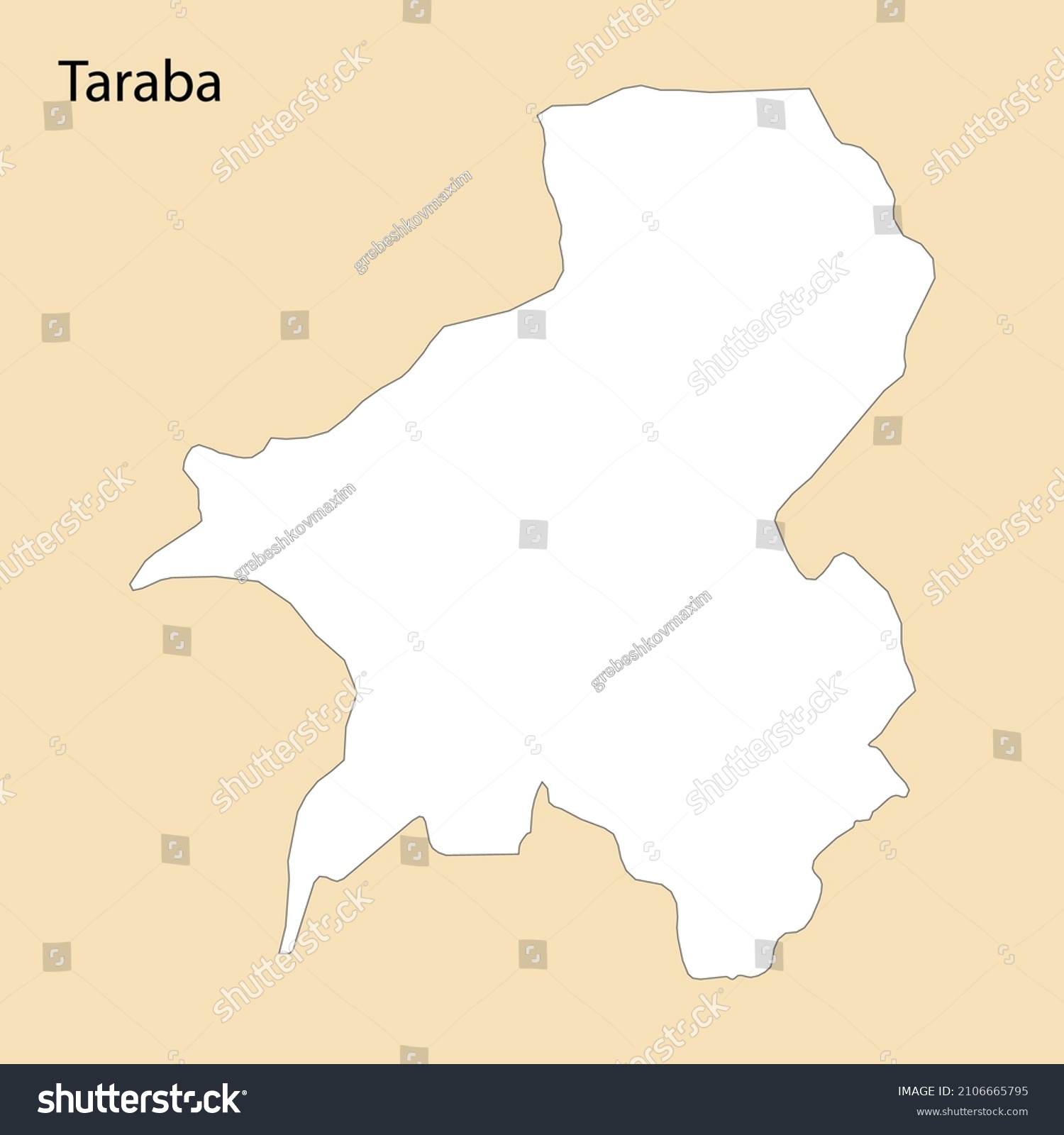High Quality Map Taraba Region Nigeria Stock Vector (Royalty Free ... High Quality Map Taraba Region Nigeria Stock Vector (Royalty Free ...