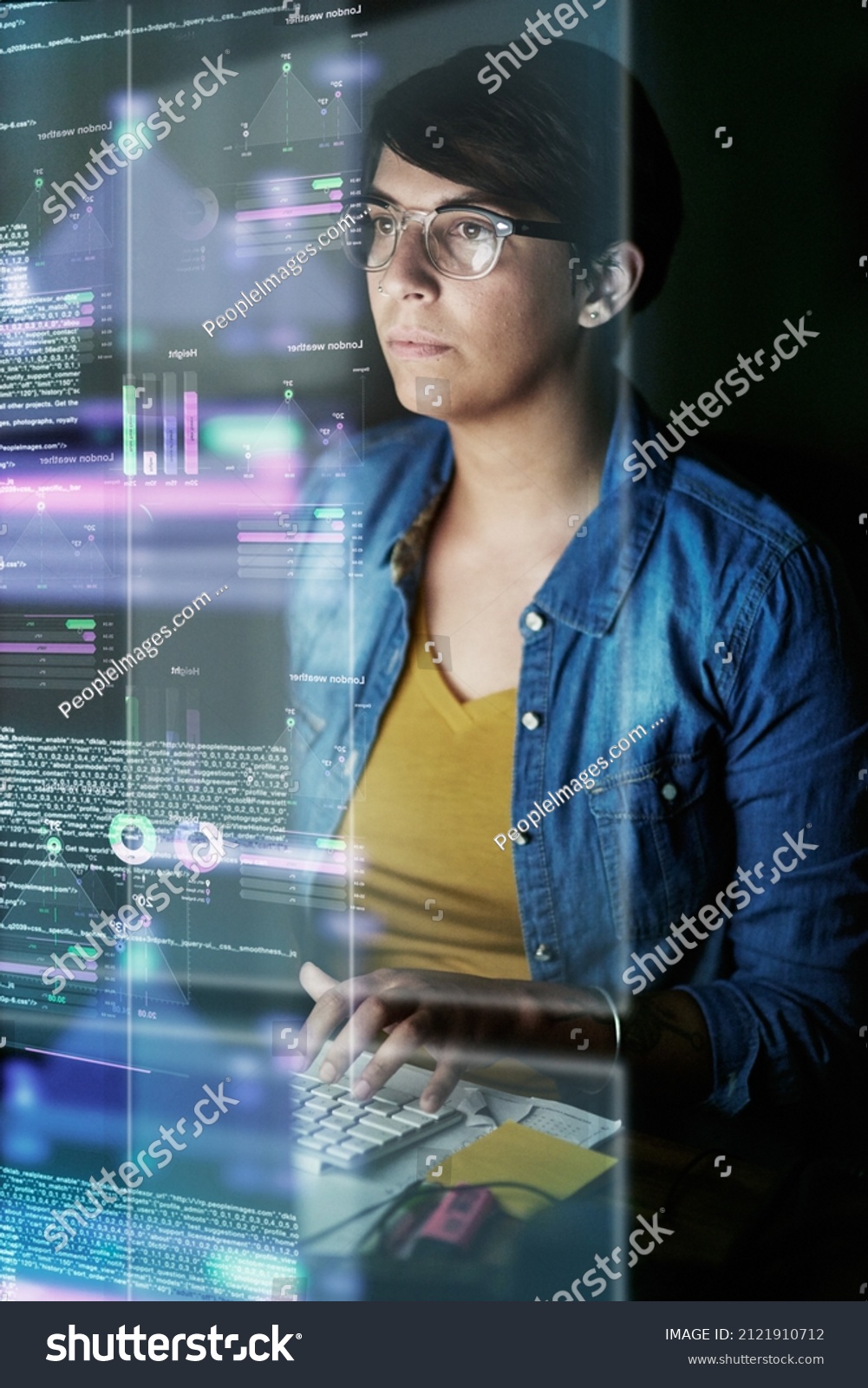 Writing Code Developing Software Cropped Shot Stock Photo 2121910712 ... Writing Code Developing Software Cropped Shot Stock Photo 2121910712 ...
