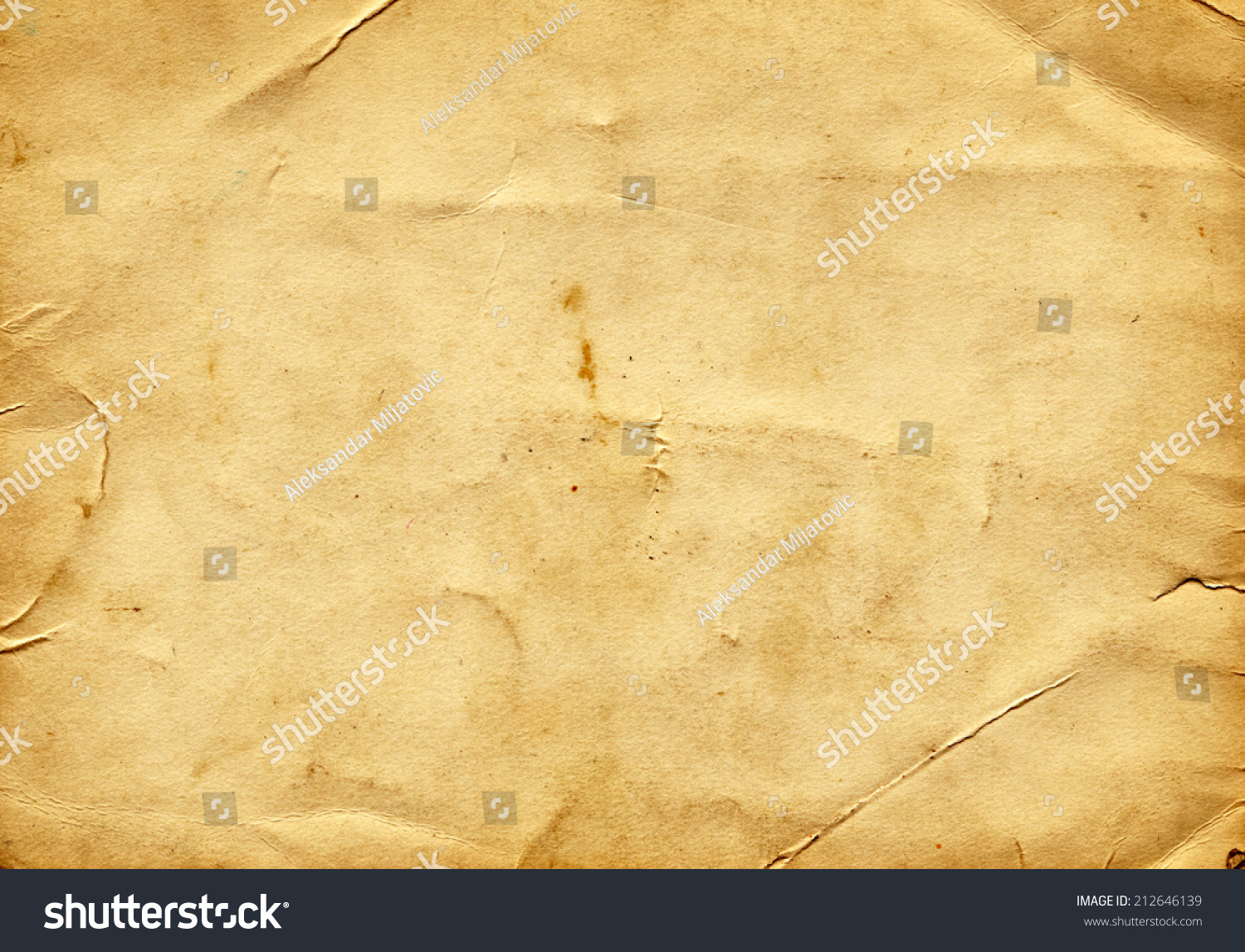 Vintage Paper Background Stock Photo 212646139 | Shutterstock