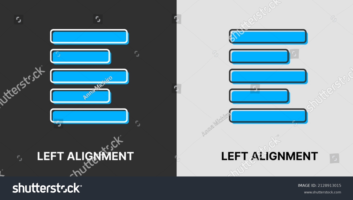 3,489 Left Align Symbol Images, Stock Photos & Vectors | Shutterstock