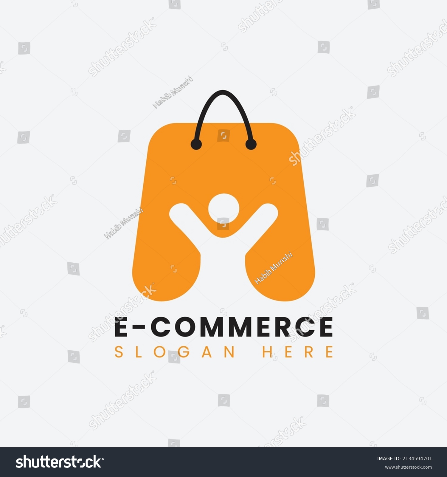 Creative Modern Abstract Ecommerce Logo Design Stock Vector (Royalty ... Creative Modern Abstract Ecommerce Logo Design Stock Vector (Royalty ...