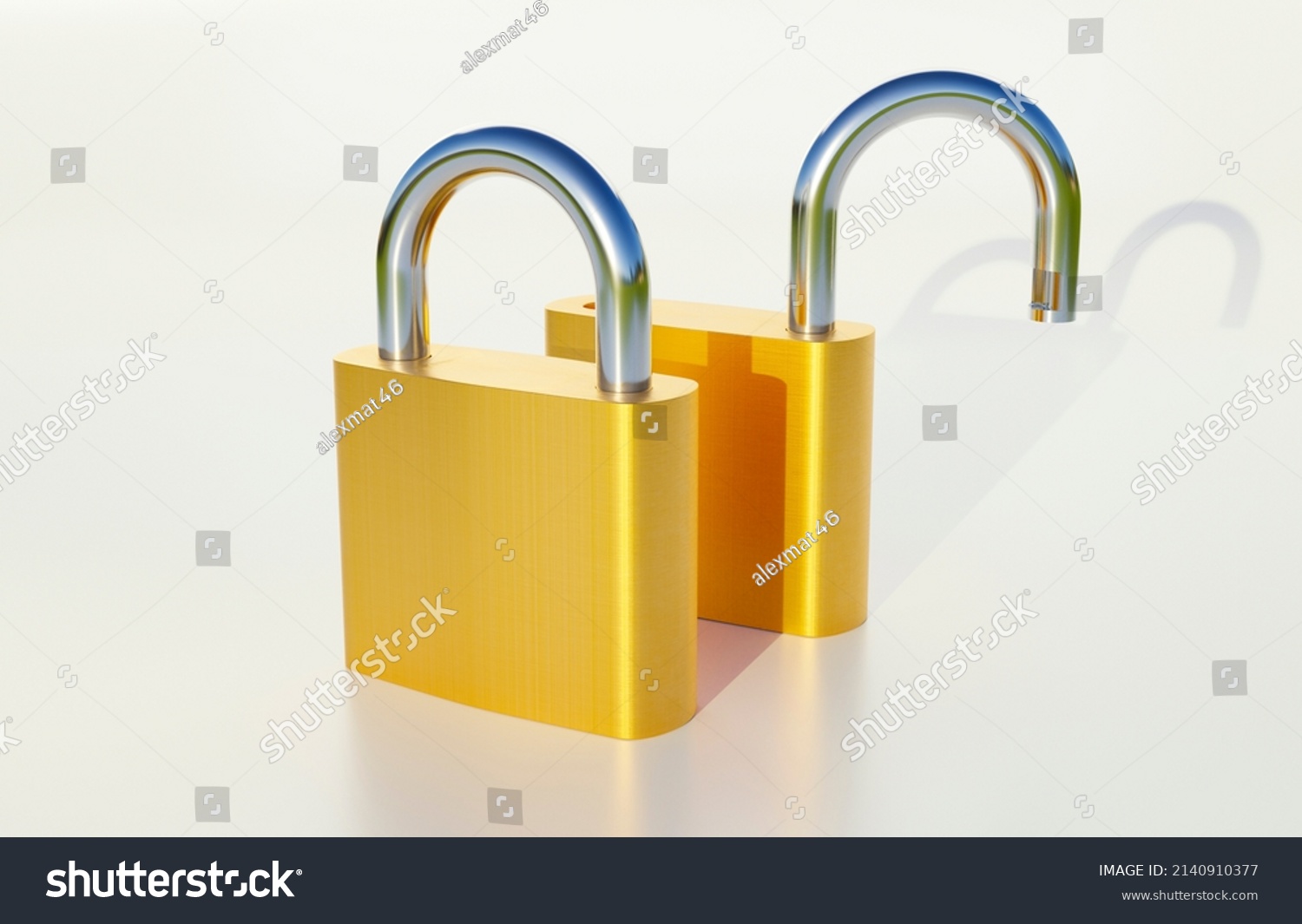 Padlocks Icons Lock Unlock Concept Password Stock Illustration ... Padlocks Icons Lock Unlock Concept Password Stock Illustration ...