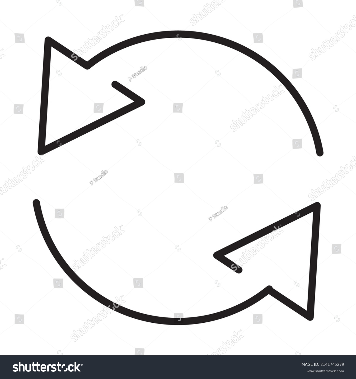 Replace Icon Vector Double Reverse Arrow Stock Vector (Royalty Free ... Replace Icon Vector Double Reverse Arrow Stock Vector (Royalty Free ...
