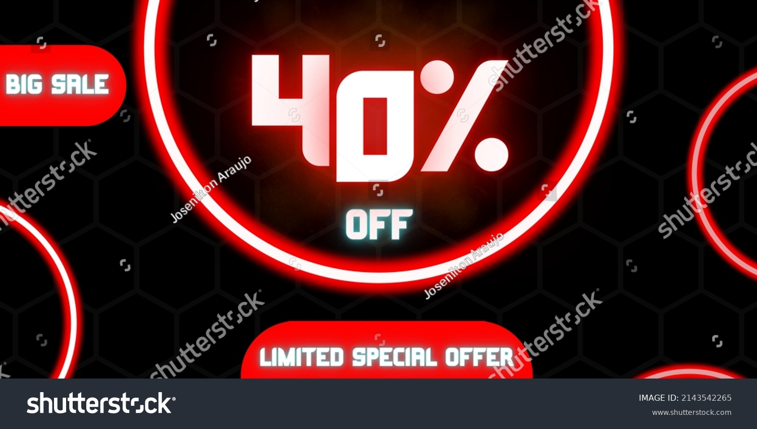 40 Off Limited Special Offer Banner Stock Illustration 2143542265 ... 40 Off Limited Special Offer Banner Stock Illustration 2143542265 ...