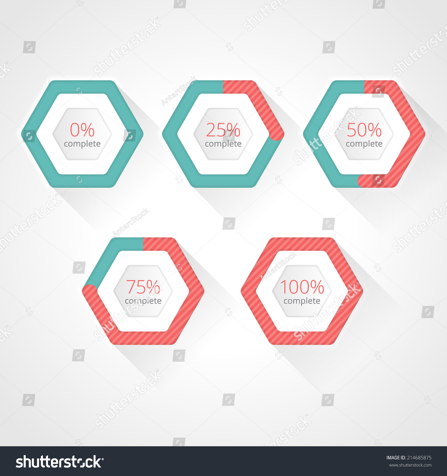 Preloading Progress Bar Vector Illustration Stock Vector Royalty Free 214685875 Shutterstock