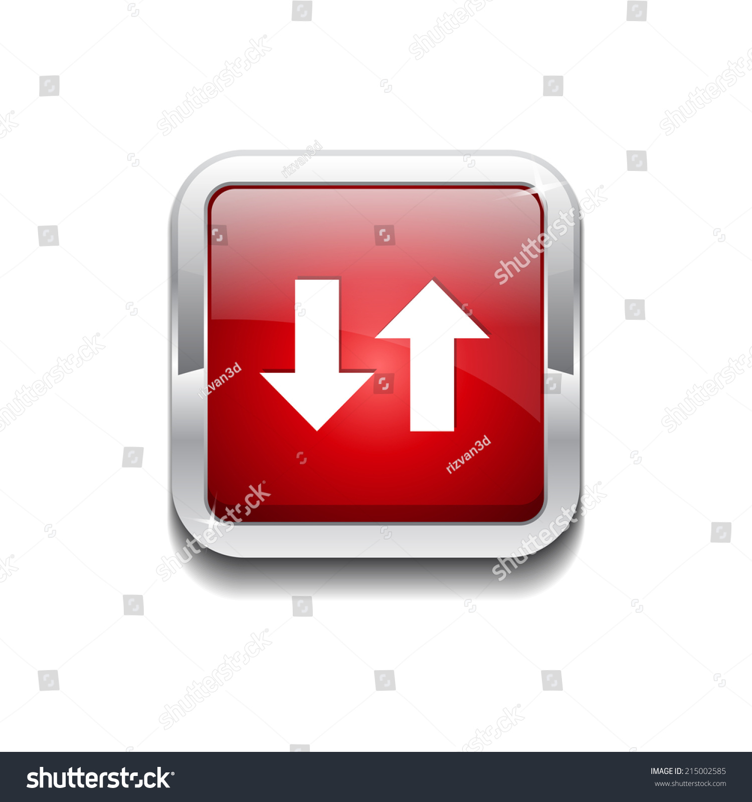 Data Rounded Rectangular Vector Red Web Stock Vector (Royalty Free ...