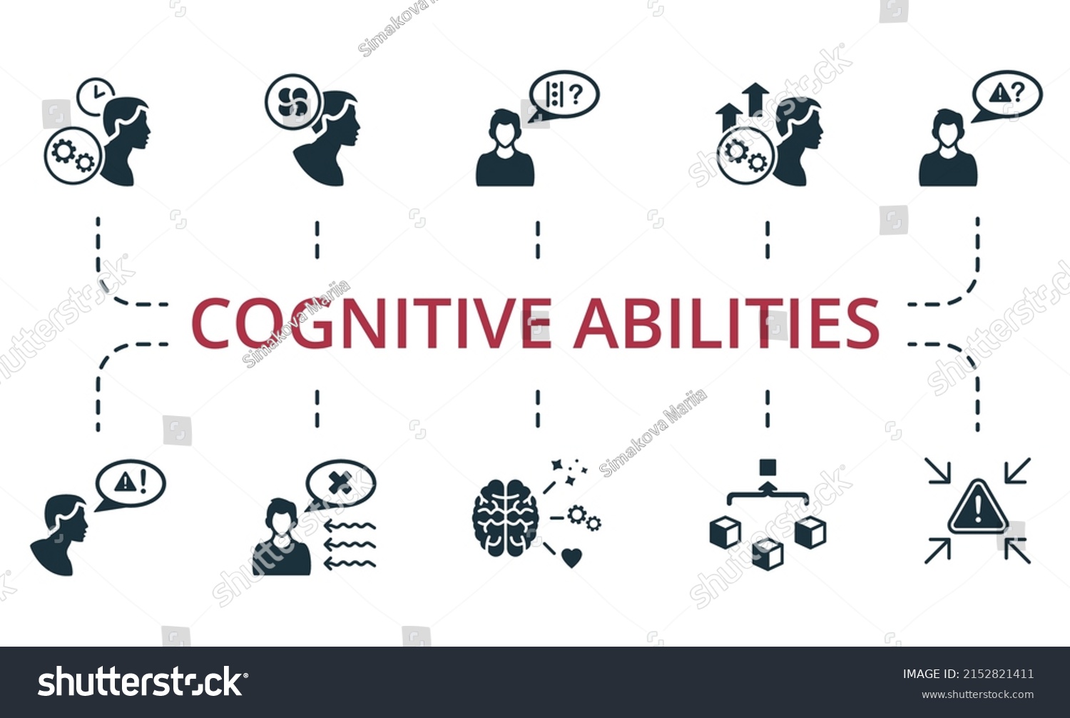 Cognitive Abilities Set Icon Editable Icons Stock Vector (Royalty Free ... Cognitive Abilities Set Icon Editable Icons Stock Vector (Royalty Free ...