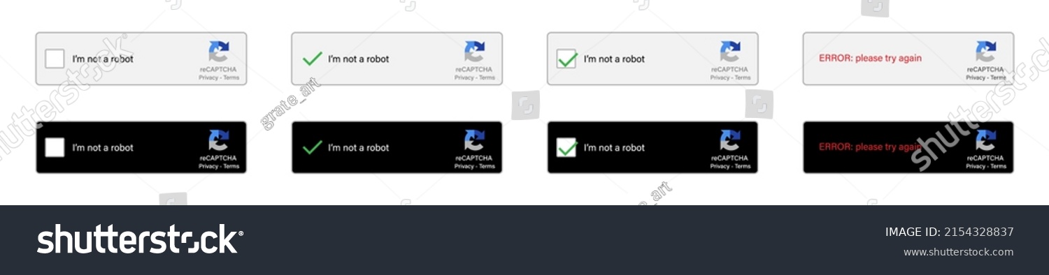 339 Captcha Stock Vectors Images And Vector Art Shutterstock
