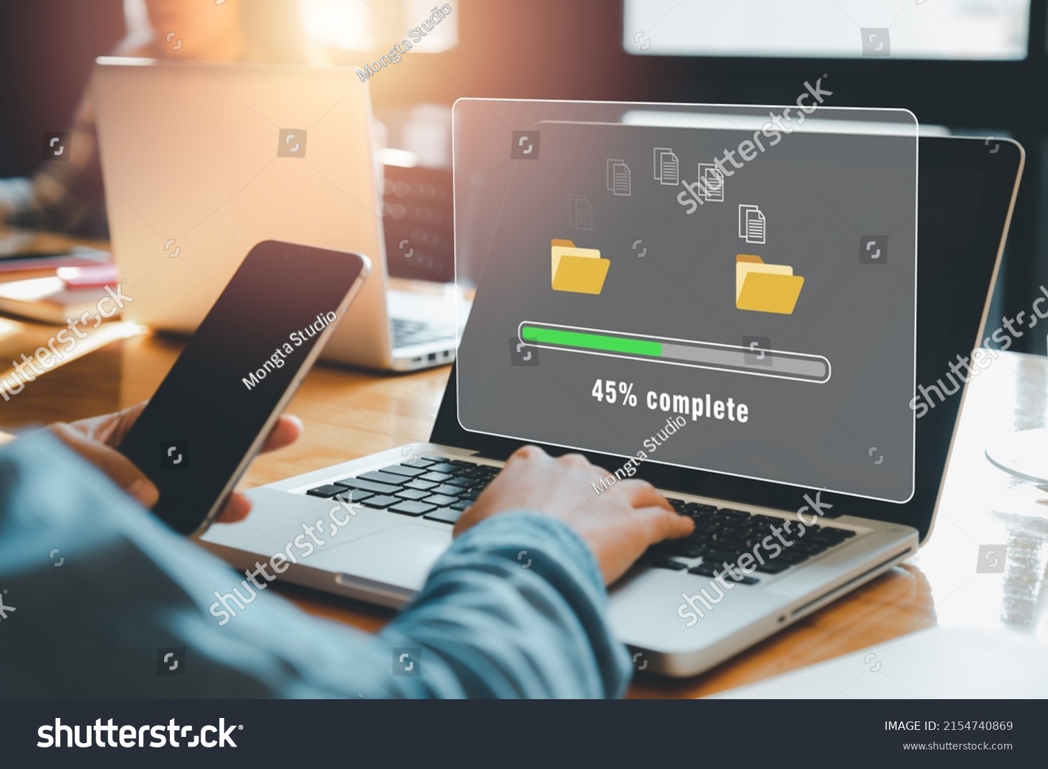 Transfer Files Data System Relocation Concept Stock Photo 2154740869 ... Transfer Files Data System Relocation Concept Stock Photo 2154740869 ...