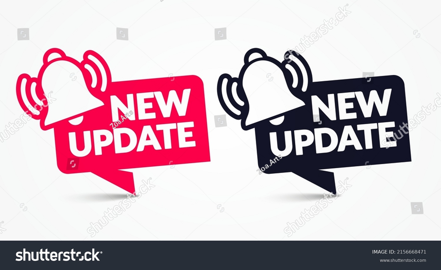 New Update Speech Bubble Set Stock Vector (Royalty Free) 2156668471 ... New Update Speech Bubble Set Stock Vector (Royalty Free) 2156668471 ...