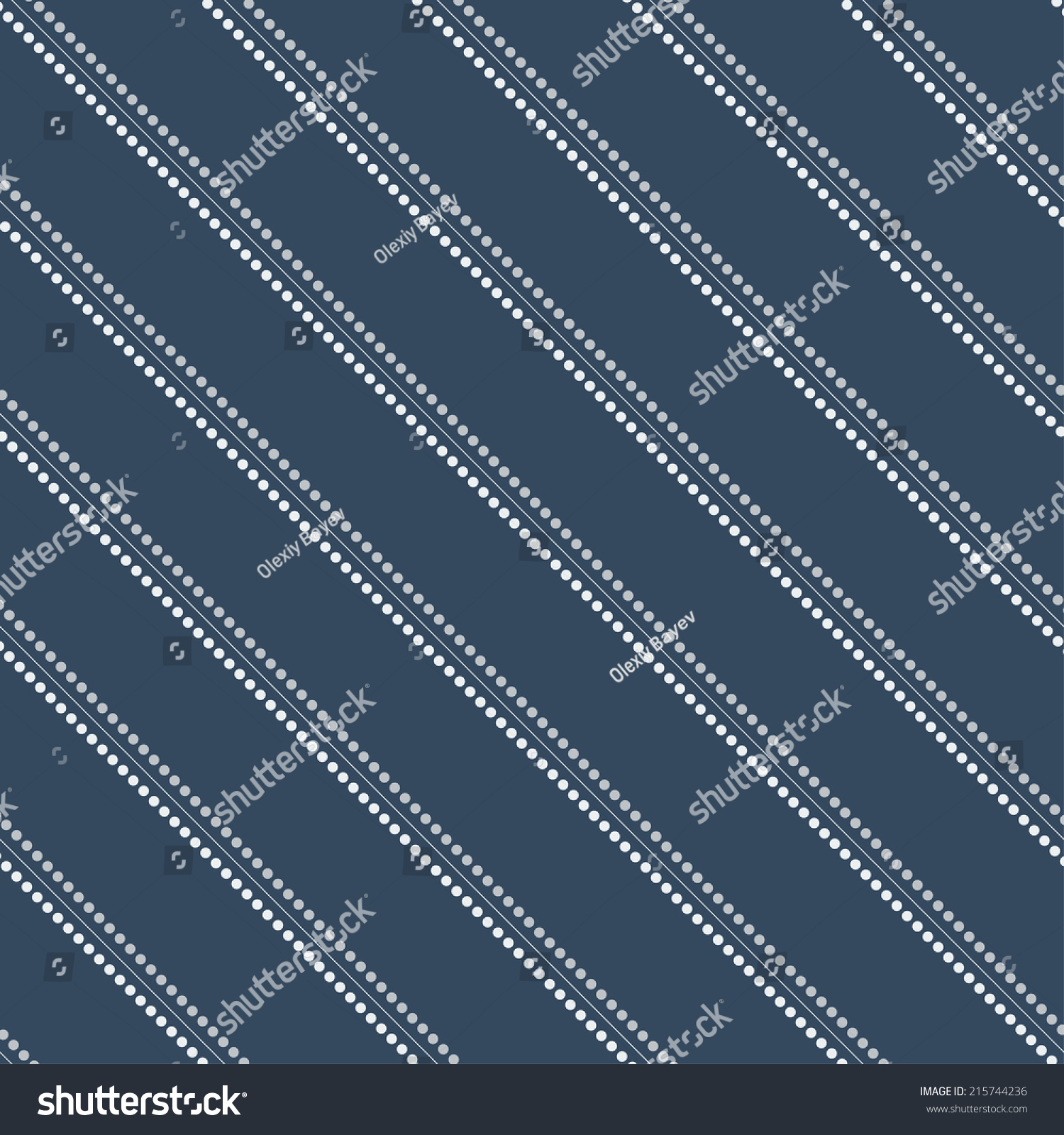 Diagonal Lines Dots Abstract Seamless Background Stock Vector (Royalty ...
