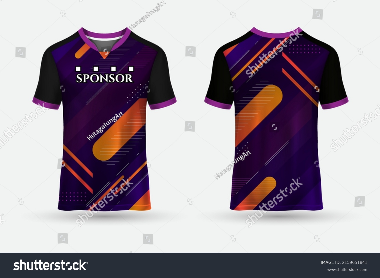 Fresh Fanstastic Sports Jersey Design Tshirts Stock Vector Royalty
