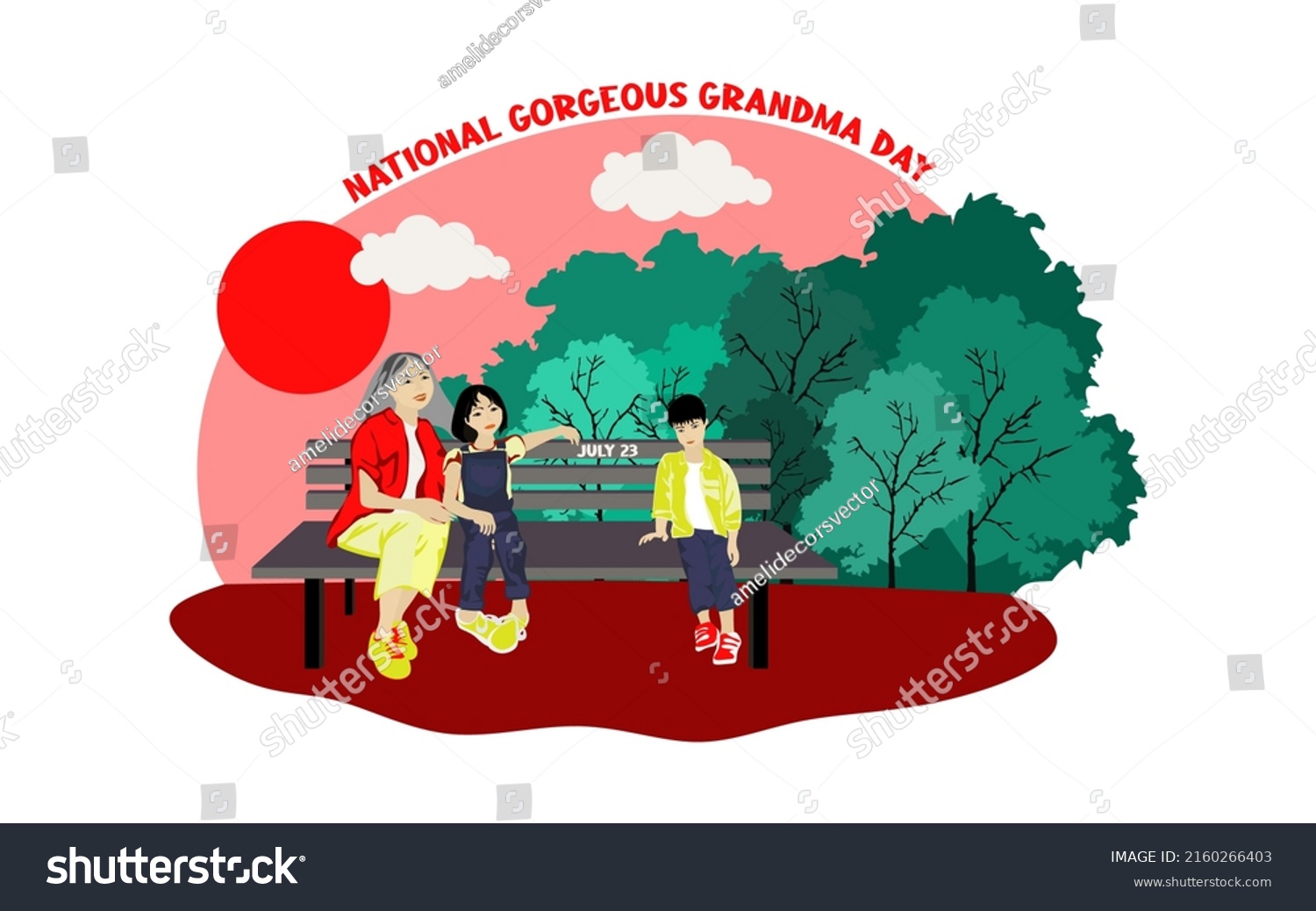 National Gorgeous Grandma Day Vector Stylish Stock Vector (Royalty Free ... National Gorgeous Grandma Day Vector Stylish Stock Vector (Royalty Free ...
