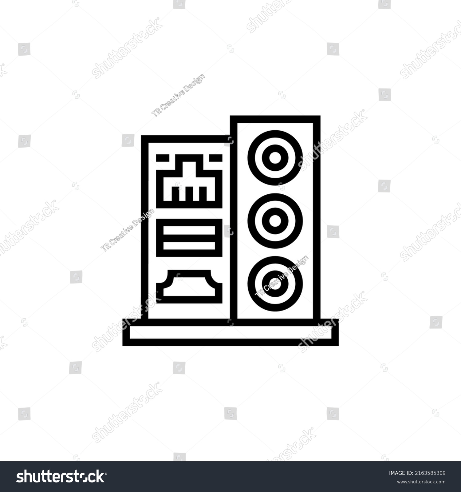 Input Output Port Vector Icon Computer Stock Vector (Royalty Free ... Input Output Port Vector Icon Computer Stock Vector (Royalty Free ...