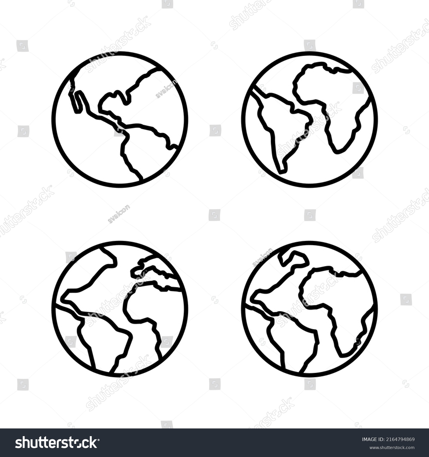 World Map Vector Worldmap Sign Symbol Stock Vector (Royalty Free ... World Map Vector Worldmap Sign Symbol Stock Vector (Royalty Free ...
