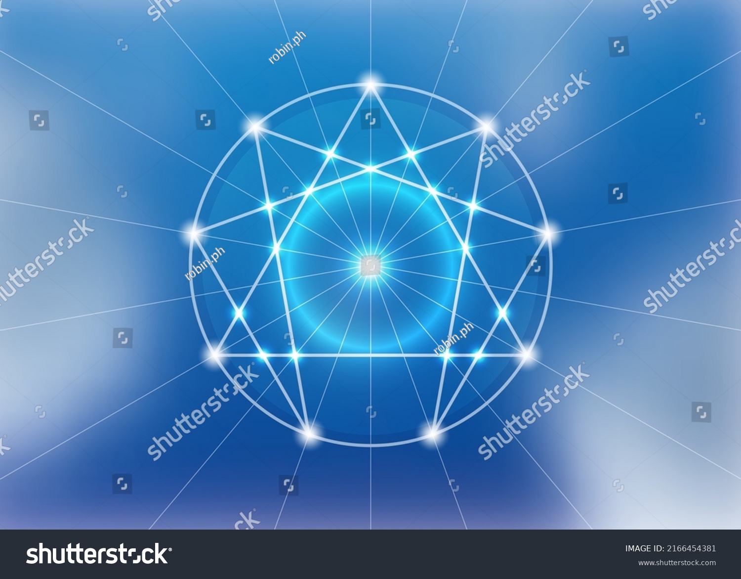 Enneagram Icon Sacred Geometry Diagram Logo Stock Vector (Royalty Free ... Enneagram Icon Sacred Geometry Diagram Logo Stock Vector (Royalty Free ...