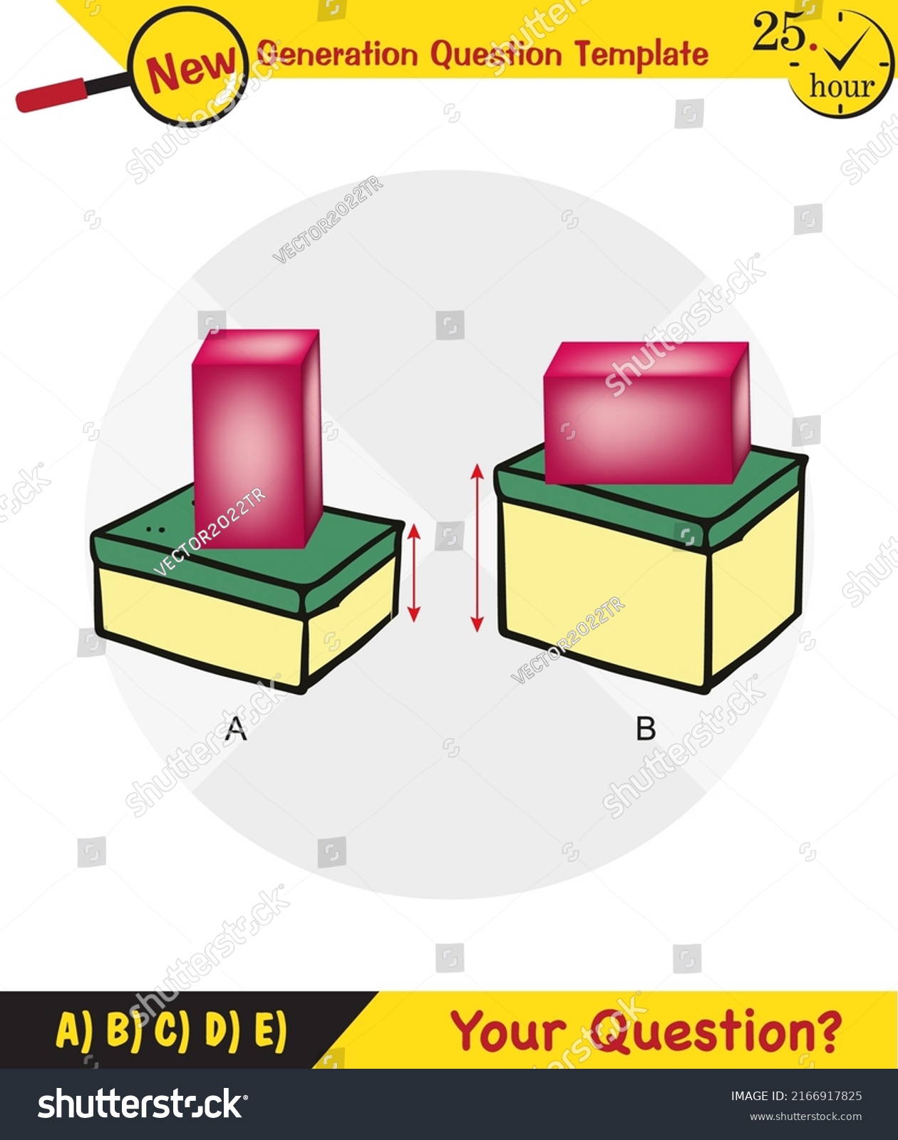 Pressure Solids Different Solid Pressure Examples Stock Vector (Royalty ...