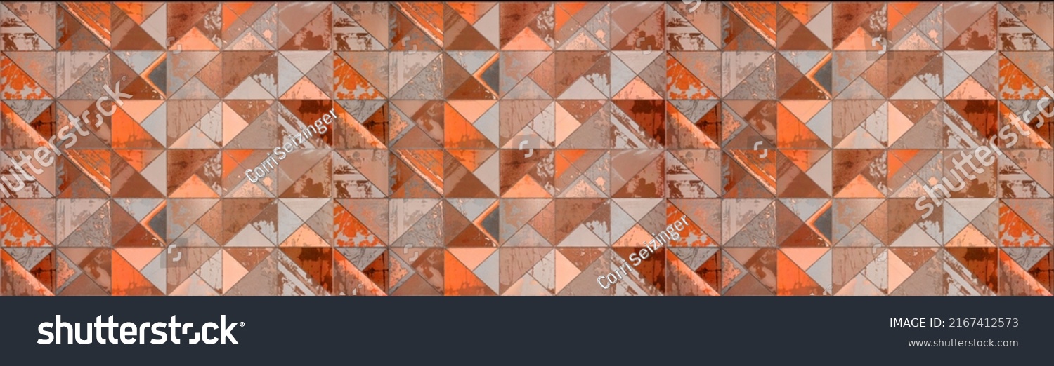 Abstract Orange Colorful Triangular Cement Stone Stock Photo 2167412573 ... Abstract Orange Colorful Triangular Cement Stone Stock Photo 2167412573 ...