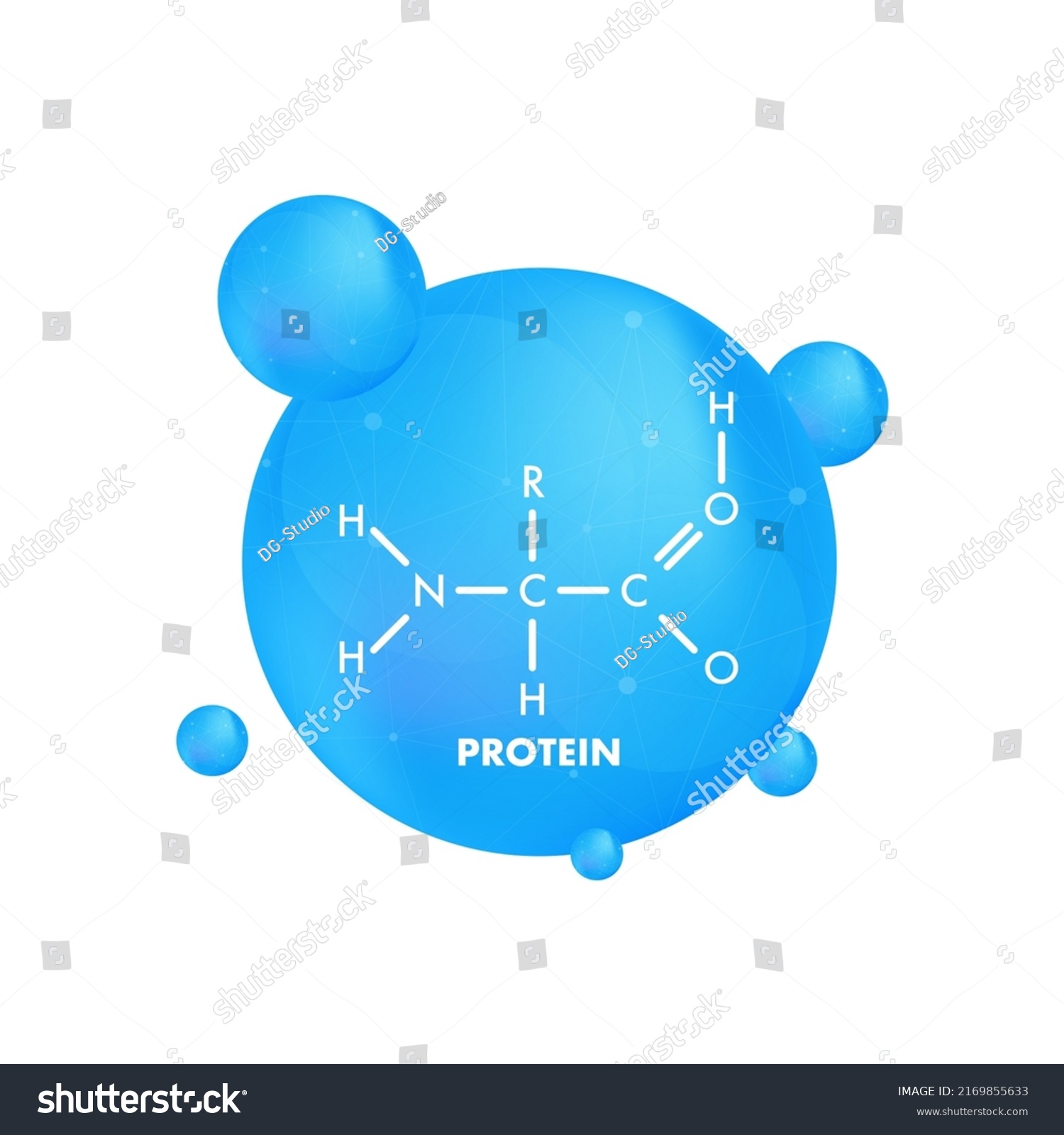 Sketch Icon Creative Vector Illustration Protein Stock Vector Royalty Free 2169855633