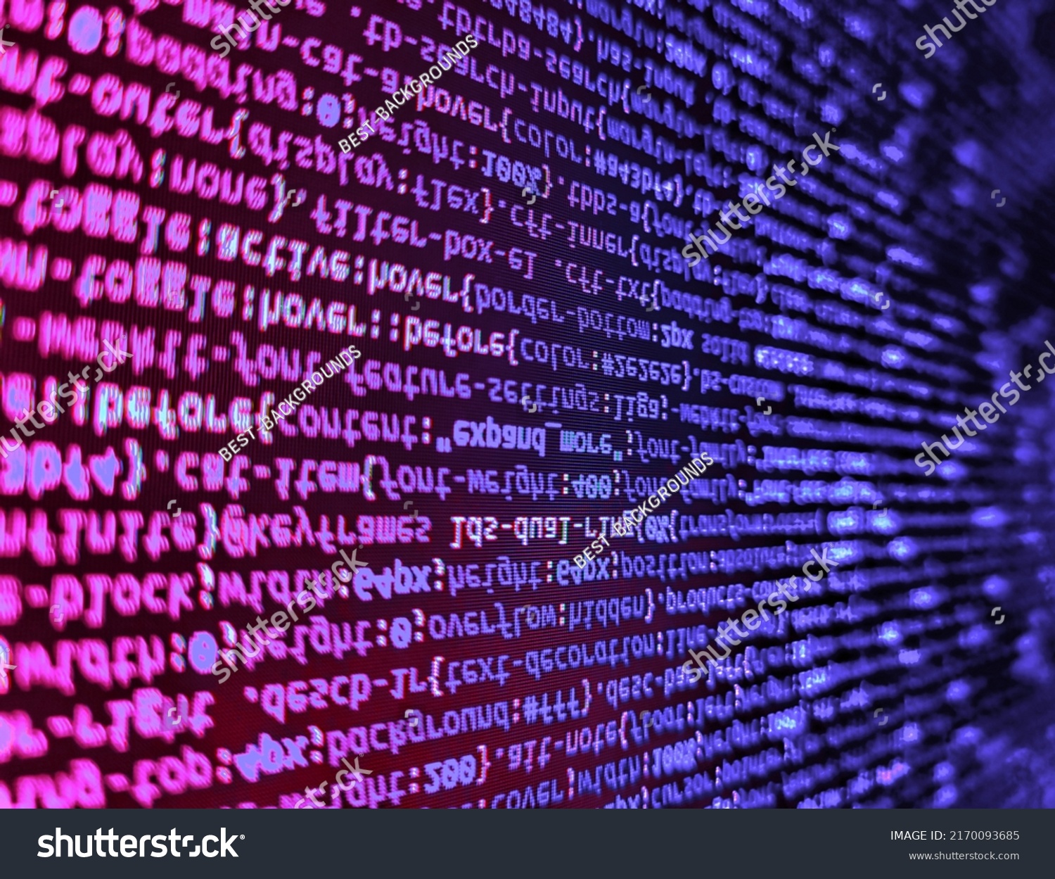 Php Development Software Site Code Technology Stock Photo 2170093685 ...