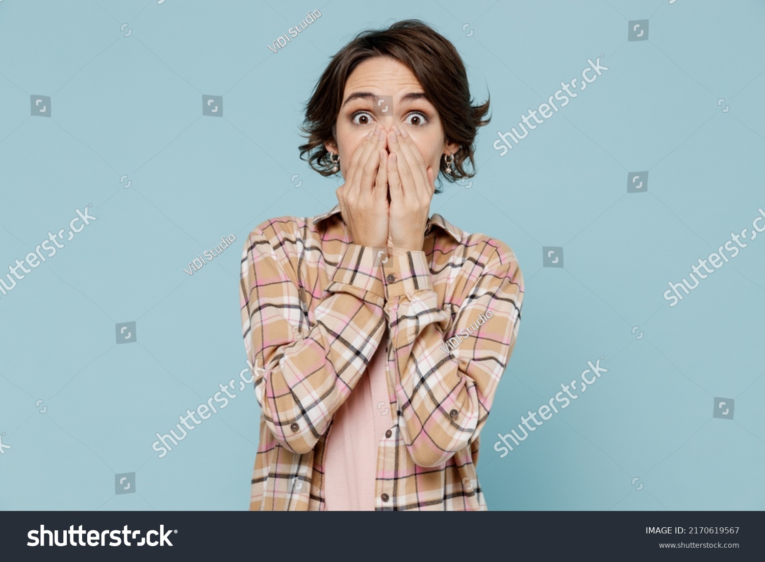 Young Shocked Surprised Amazed Astonished Woman Stock Photo 2170619567 ... Young Shocked Surprised Amazed Astonished Woman Stock Photo 2170619567 ...