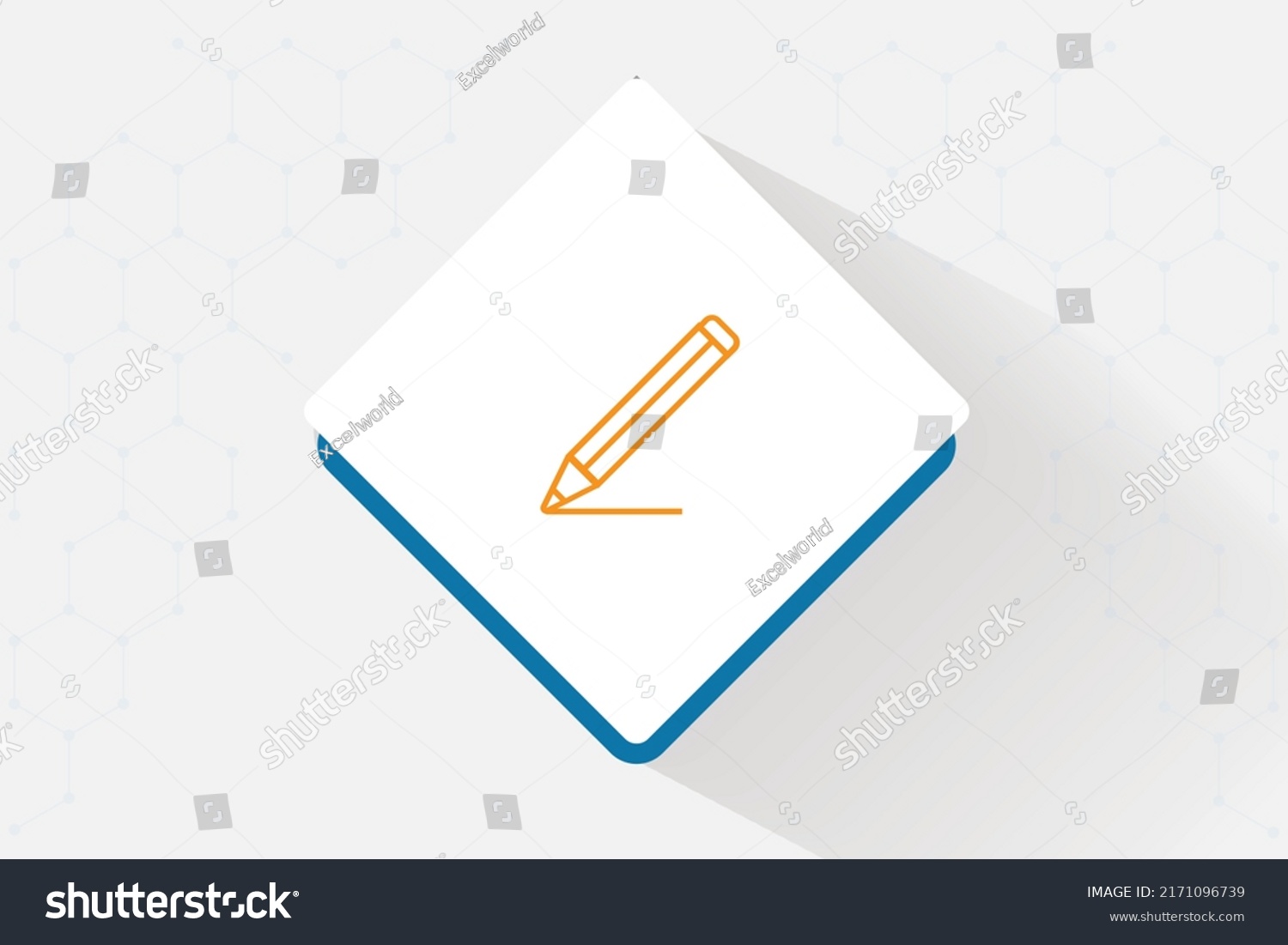 Write Sensor Data Icon Vector Design Stock Vector (Royalty Free ...