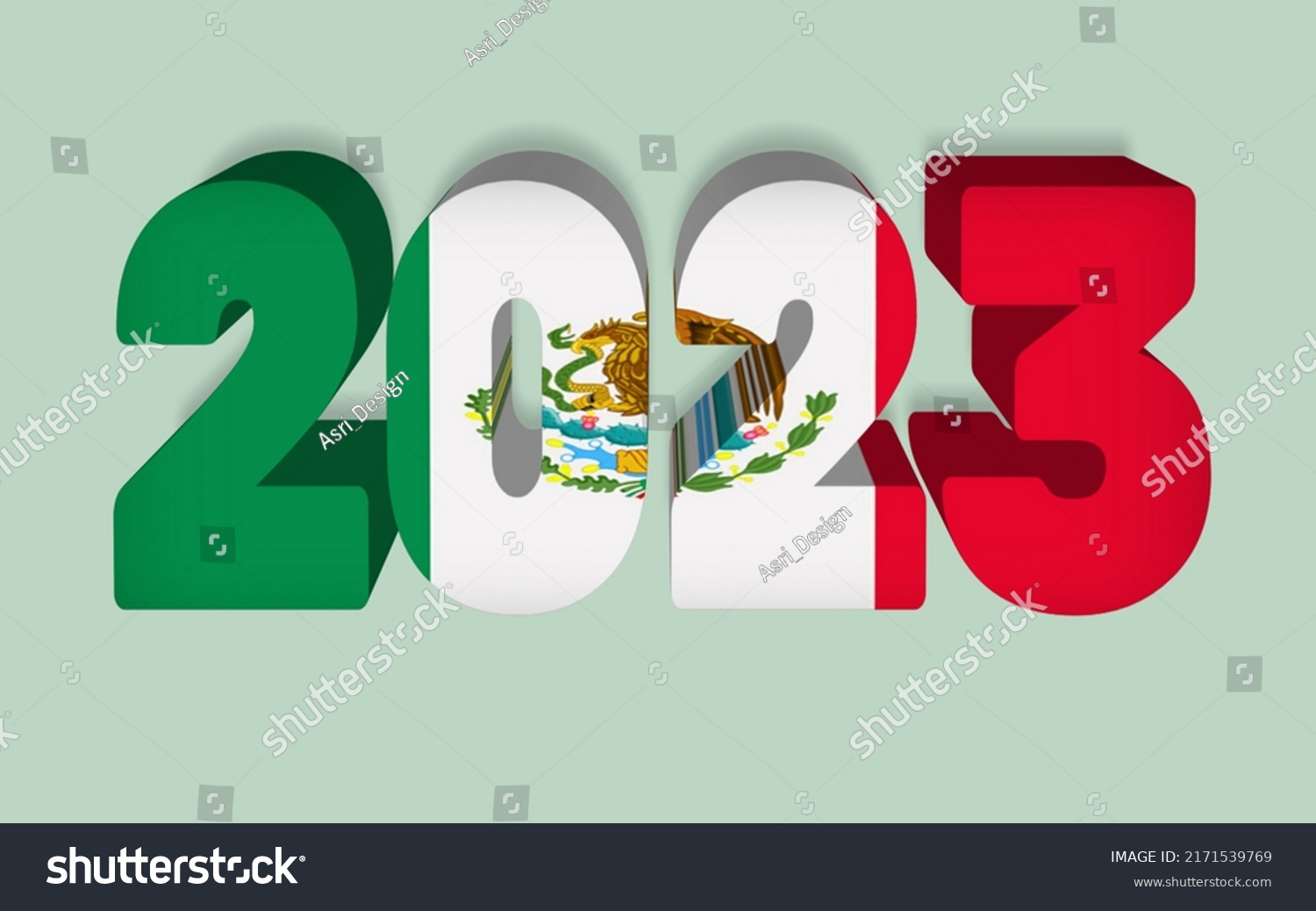 2023 Symbol Style Mexican National Flag Stock Illustration 2171539769 ... 2023 Symbol Style Mexican National Flag Stock Illustration 2171539769 ...