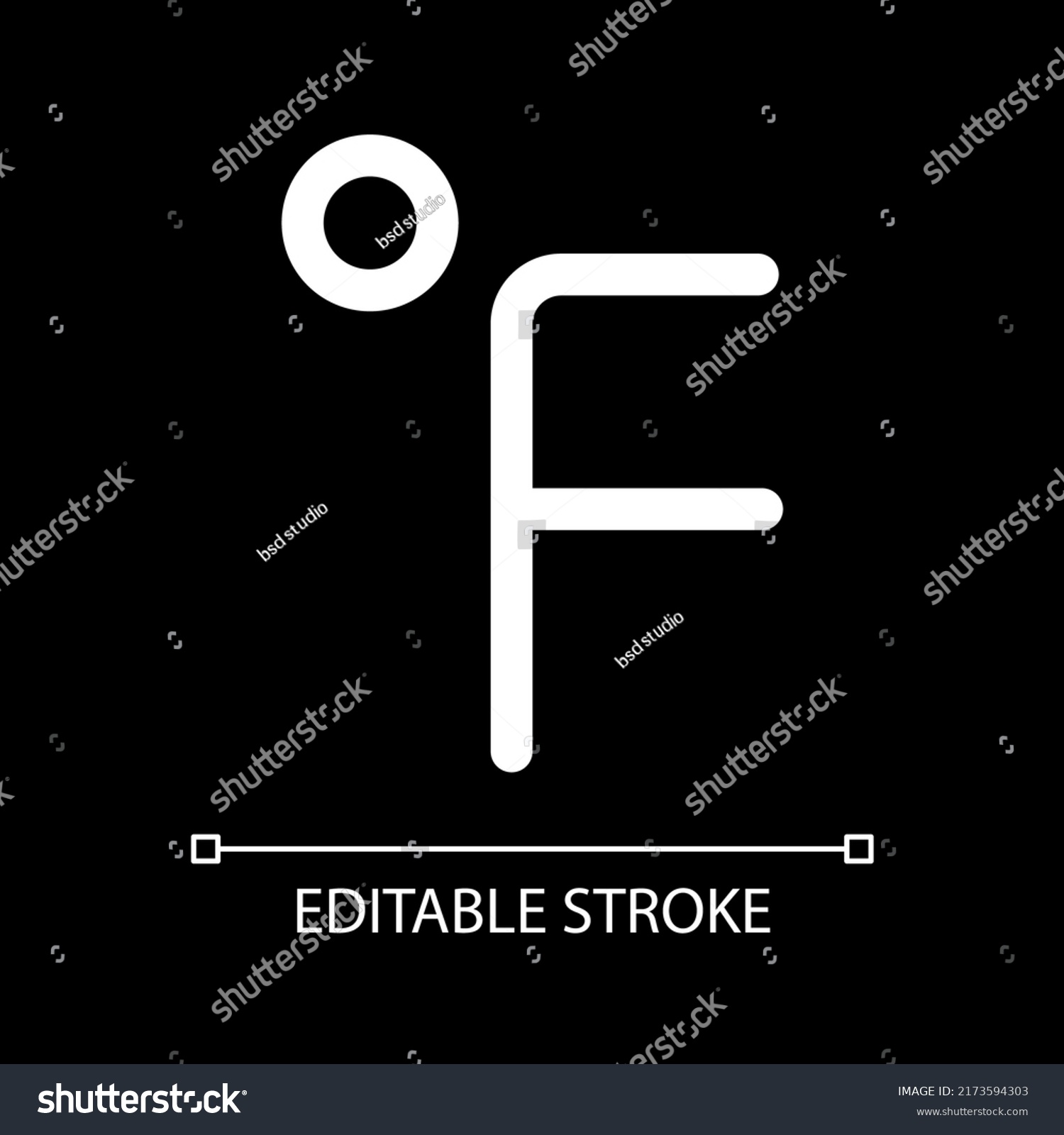 Fahrenheit Temperature Scale White Linear Ui Stock Vector (Royalty Free ... Fahrenheit Temperature Scale White Linear Ui Stock Vector (Royalty Free ...