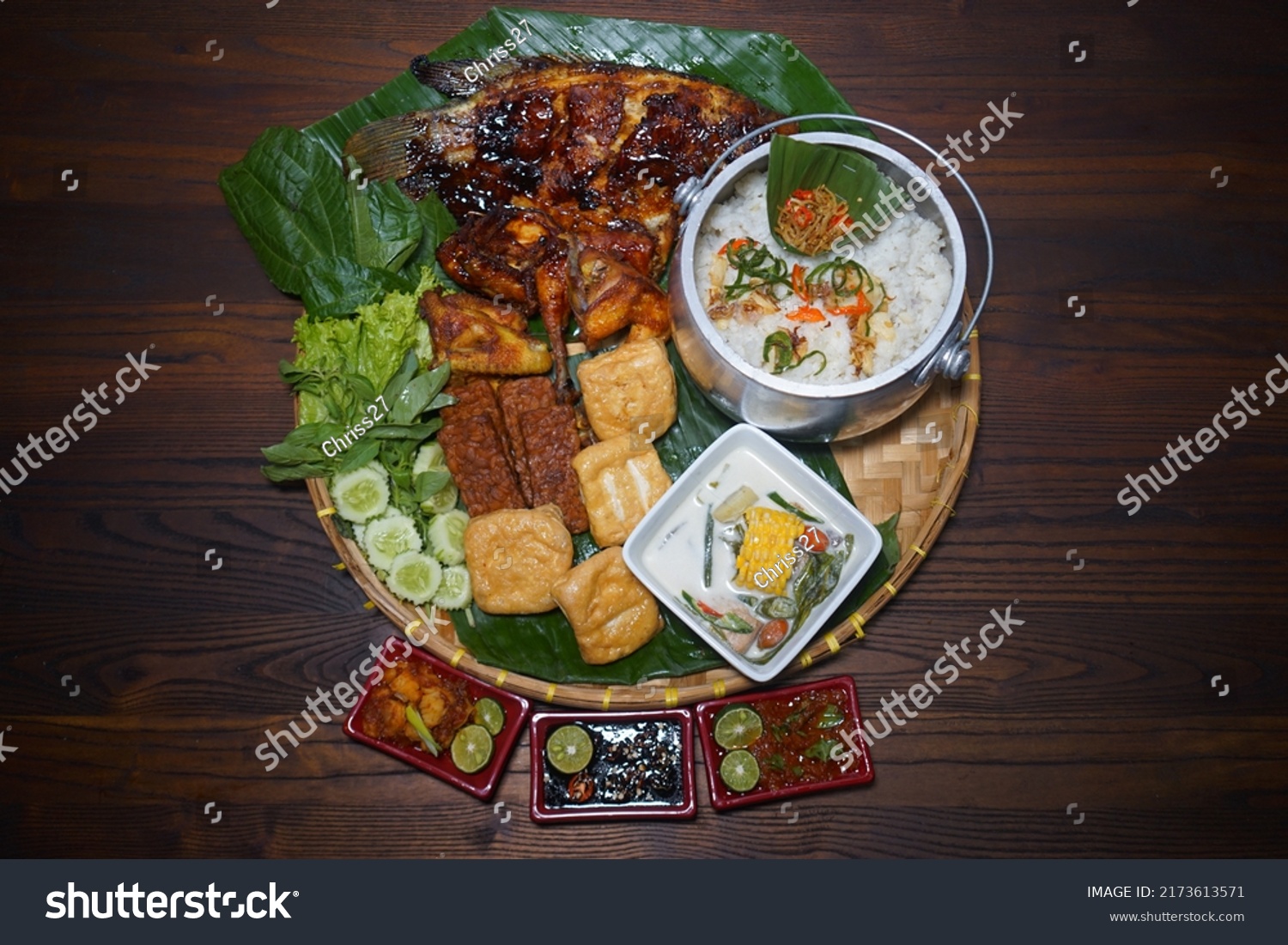Indonesian Food Nasi Liwet Sayur Lodeh Stock Photo 2173613571 ... Indonesian Food Nasi Liwet Sayur Lodeh Stock Photo 2173613571 ...