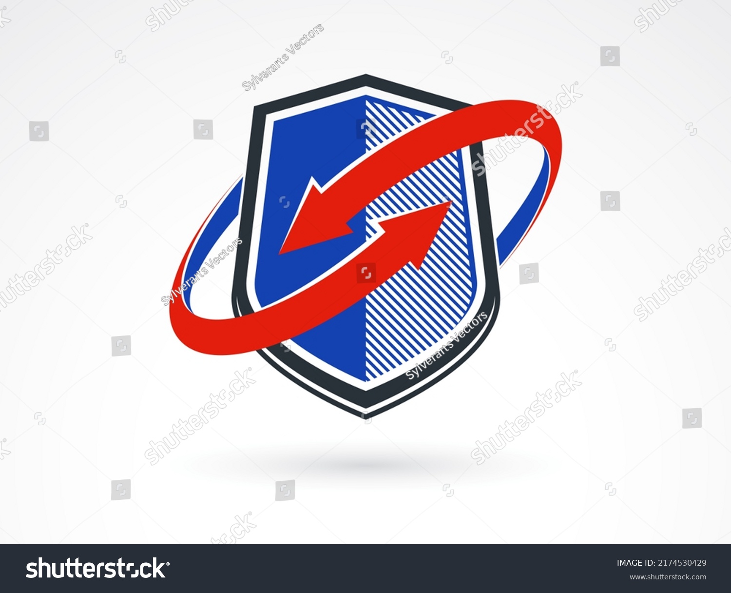 Shield Arrows Logo Vector Ammo Protection Stock Vector (Royalty Free ... Shield Arrows Logo Vector Ammo Protection Stock Vector (Royalty Free ...