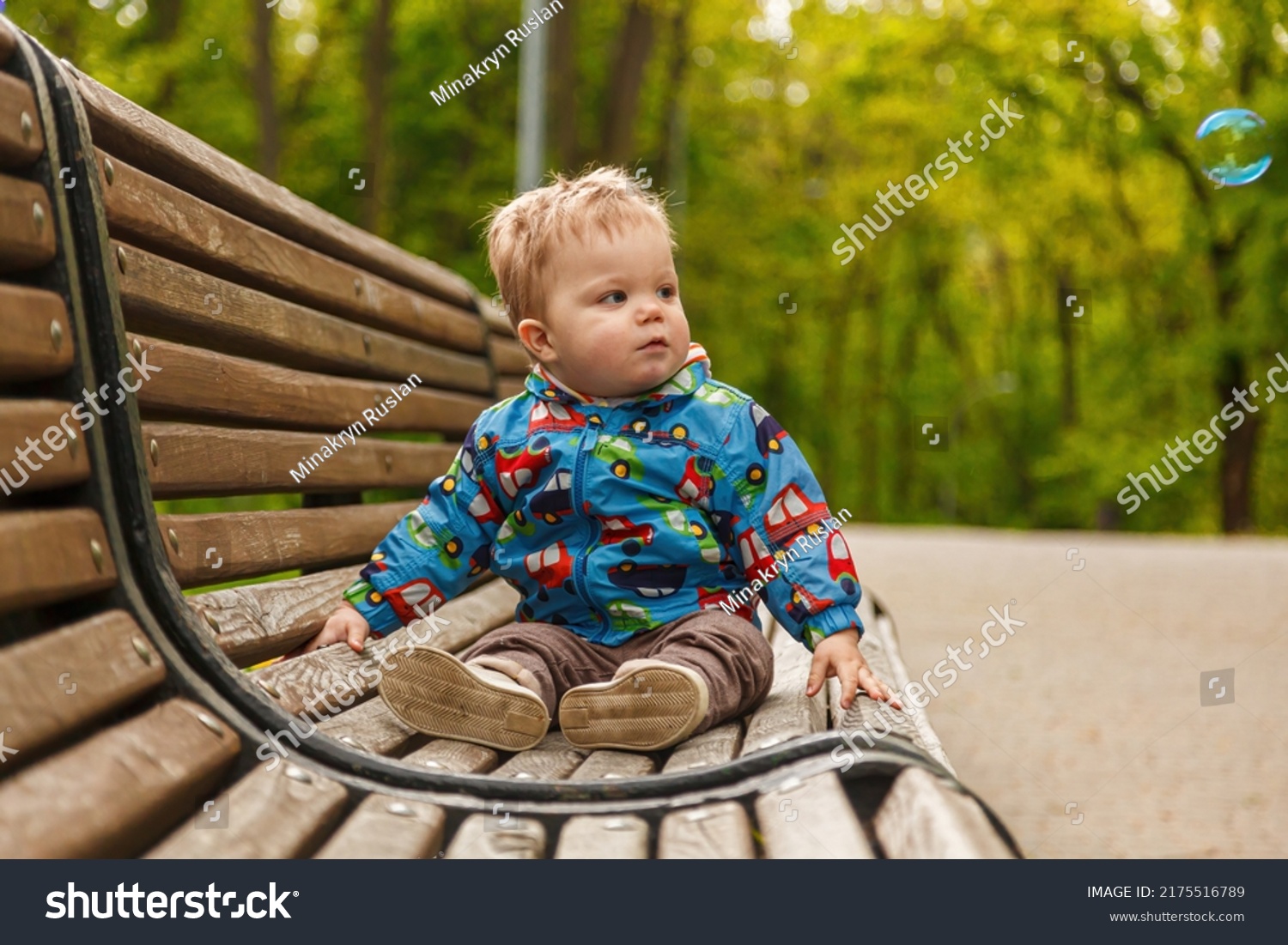 Portrait Little Boy Park On Bench Stock Photo 2175516789 | Shutterstock Portrait Little Boy Park On Bench Stock Photo 2175516789 | Shutterstock