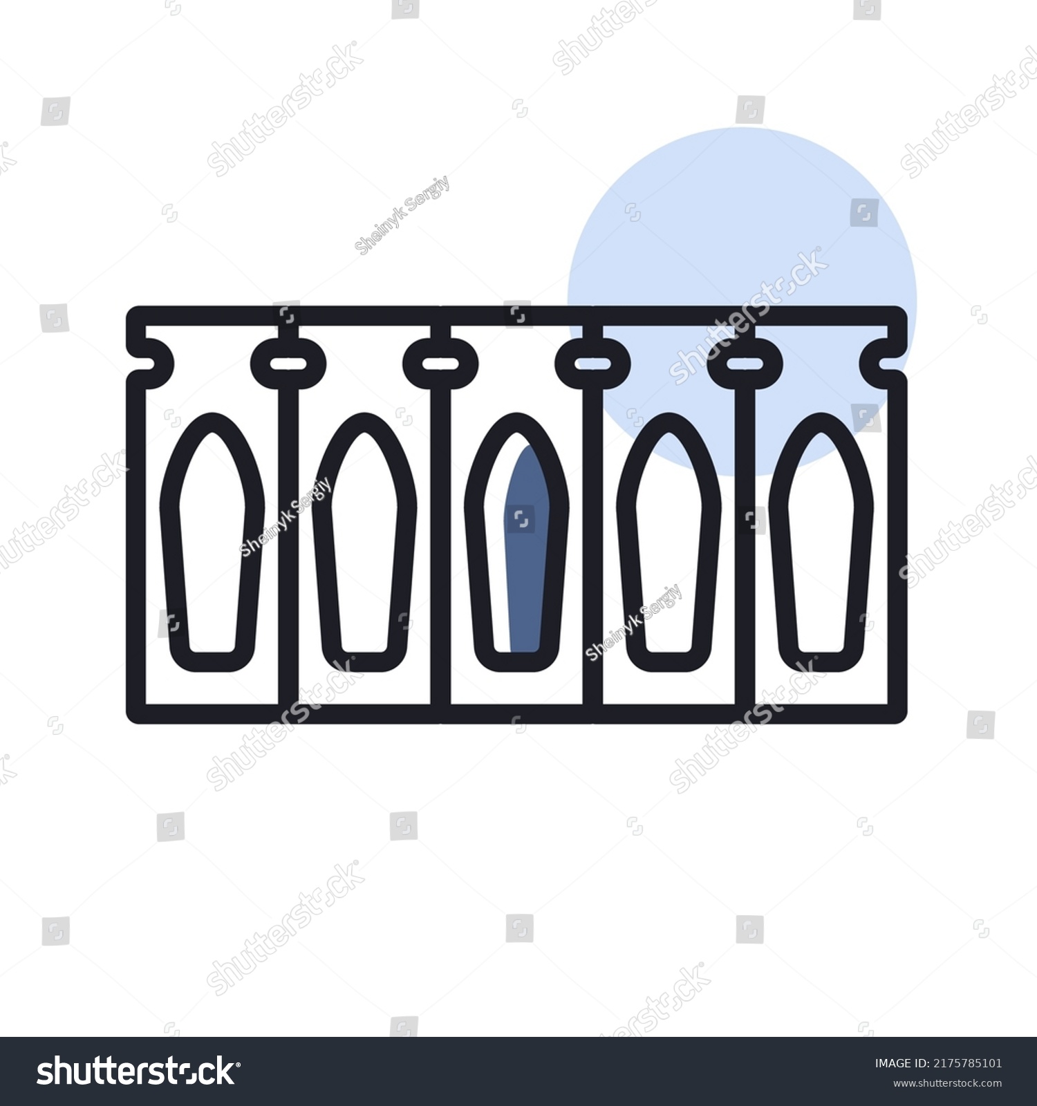 Rectal Suppository Package Isolated Vector Icon Stock Vector Royalty
