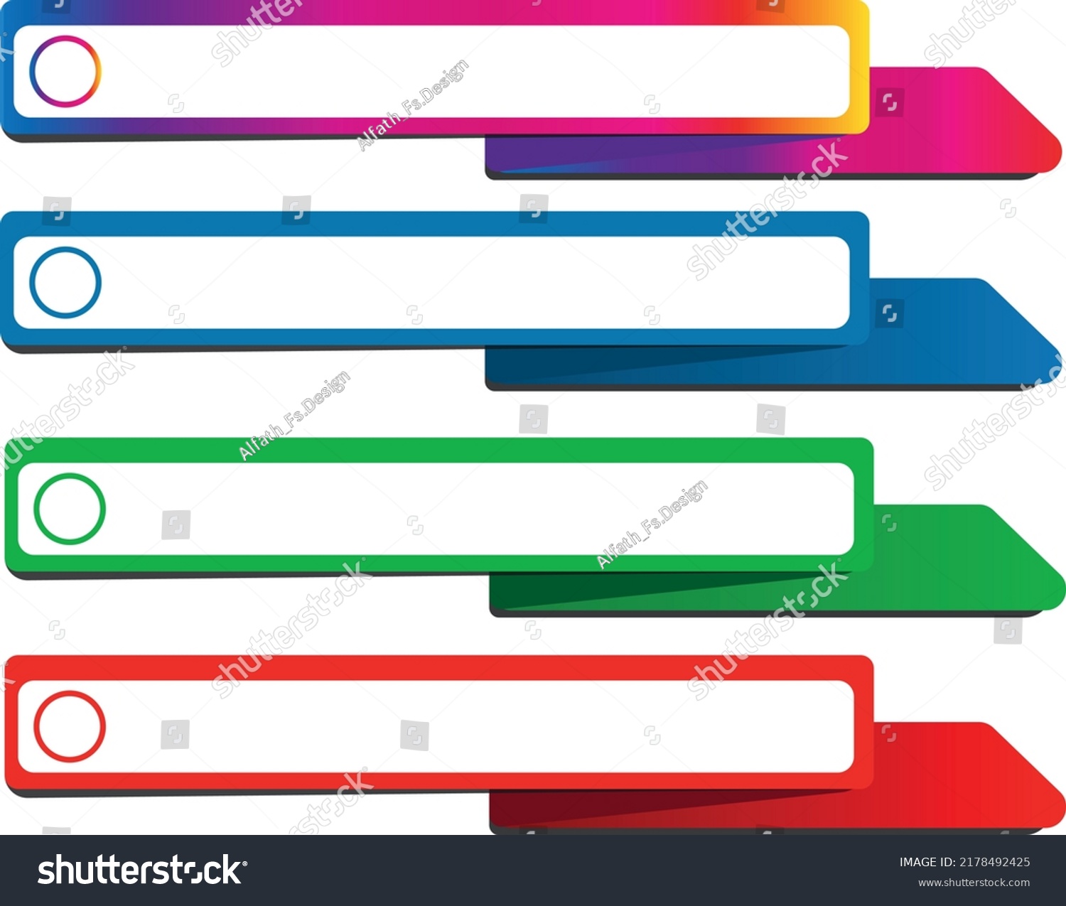 Colorful Social Media Vector Word Template Stock Vector (Royalty Free ... Colorful Social Media Vector Word Template Stock Vector (Royalty Free ...