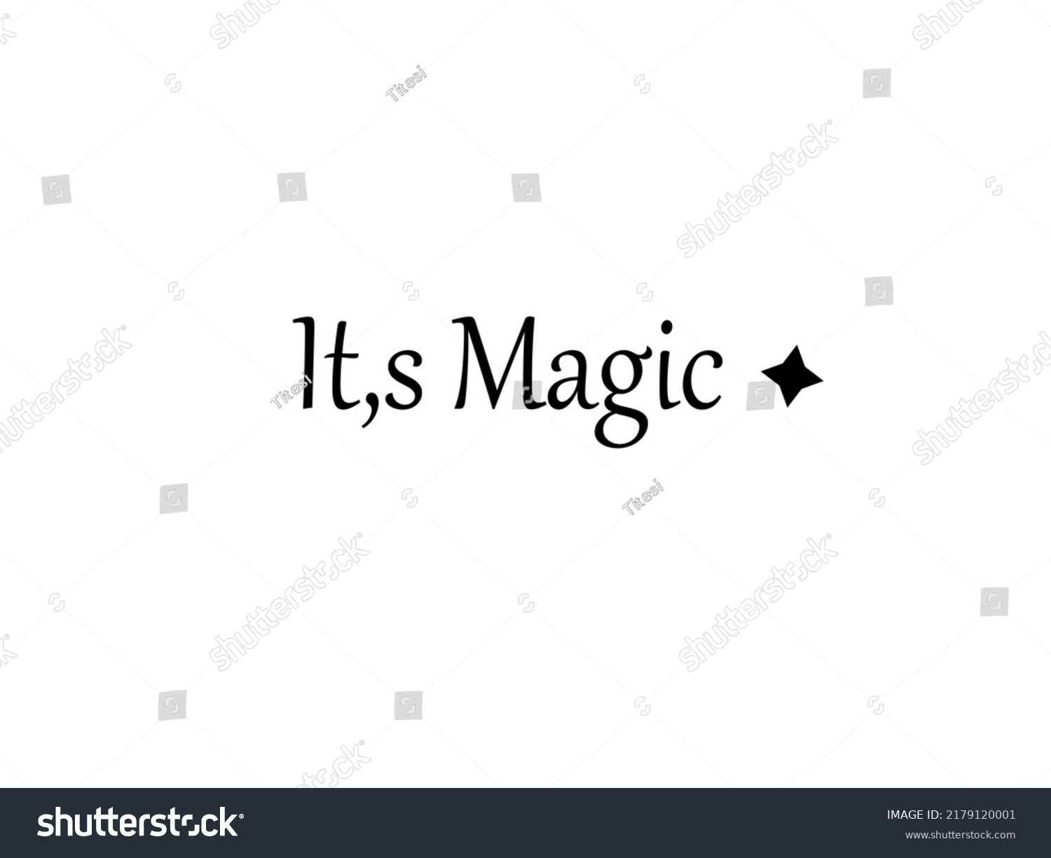 Magic Hand Written Vector Illustration Stock Vector (Royalty Free ... Magic Hand Written Vector Illustration Stock Vector (Royalty Free ...