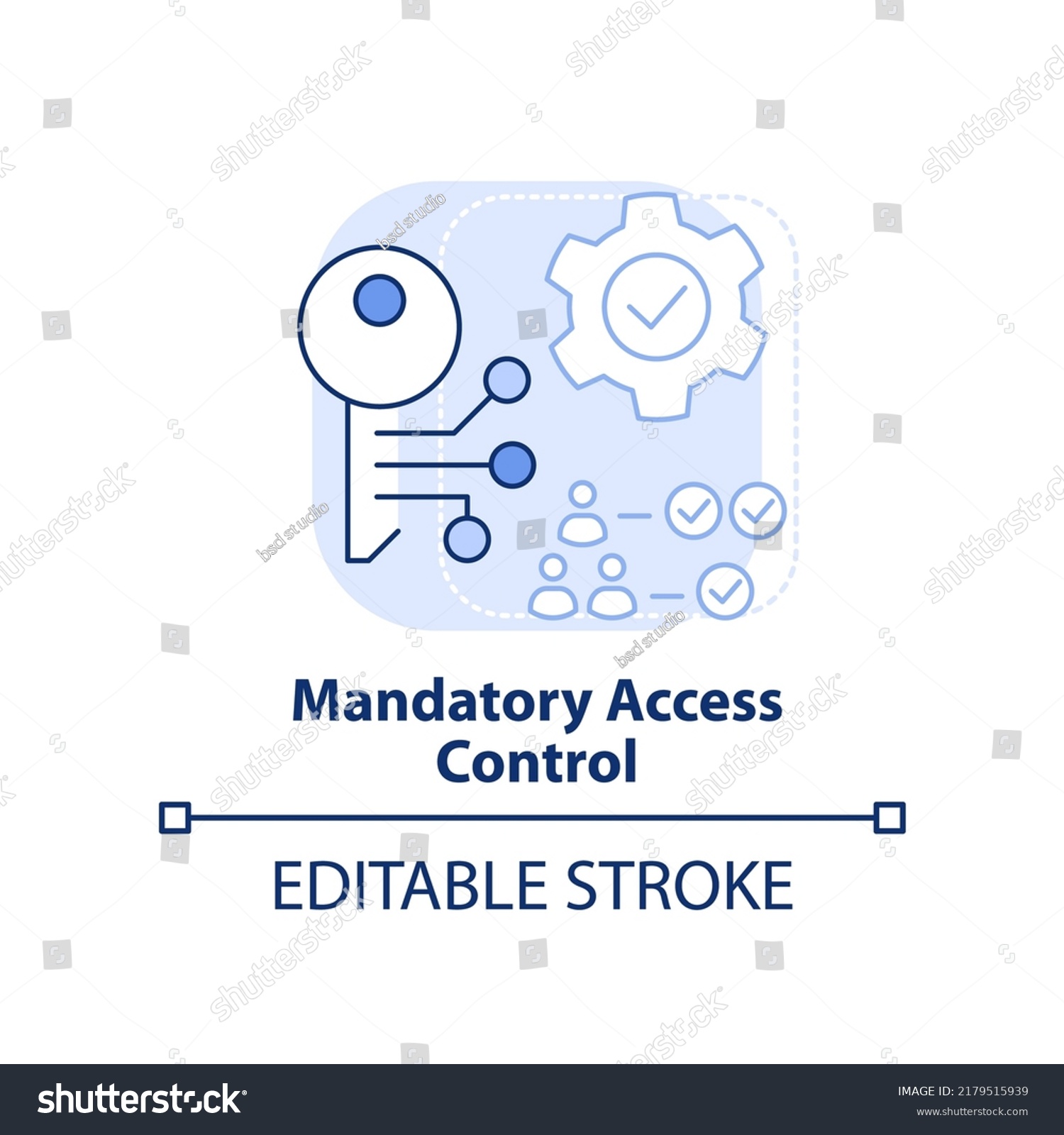 Mandatory Access Control Light Blue Concept Stock Vector (Royalty Free ... Mandatory Access Control Light Blue Concept Stock Vector (Royalty Free ...