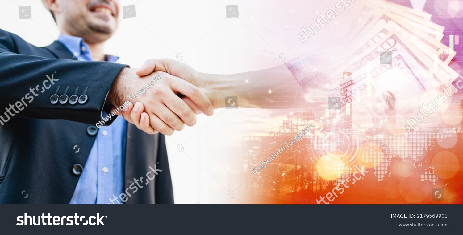 Bussines Partners Handshakes Modern Infographic Business Stock Photo ... Bussines Partners Handshakes Modern Infographic Business Stock Photo ...