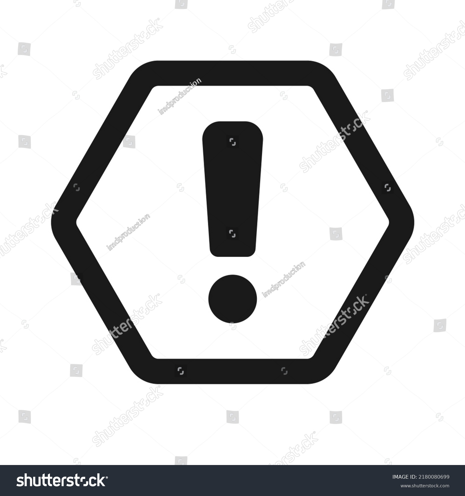 Caution Warning Sign Sticker Flat Hazard Stock Illustration 2180080699 ... Caution Warning Sign Sticker Flat Hazard Stock Illustration 2180080699 ...