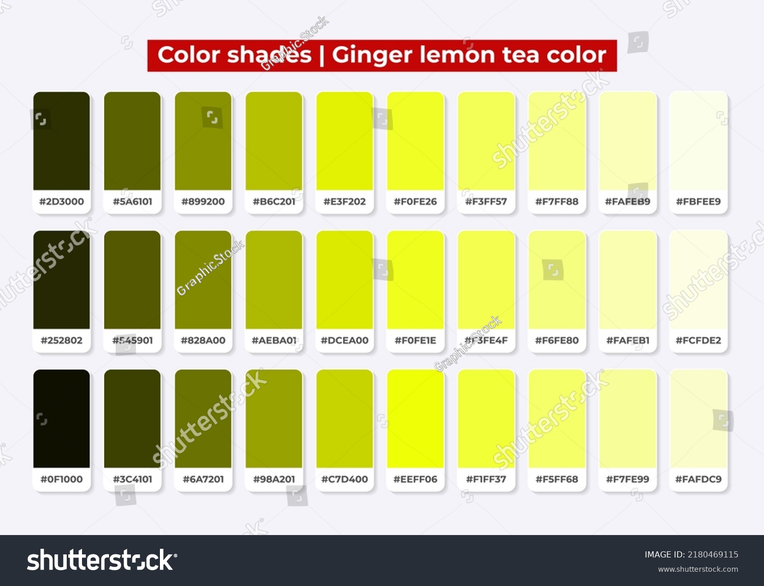 paleta de color amarillo con códigos: vector de stock (libre de ... paleta de color amarillo con códigos: vector de stock (libre de ...