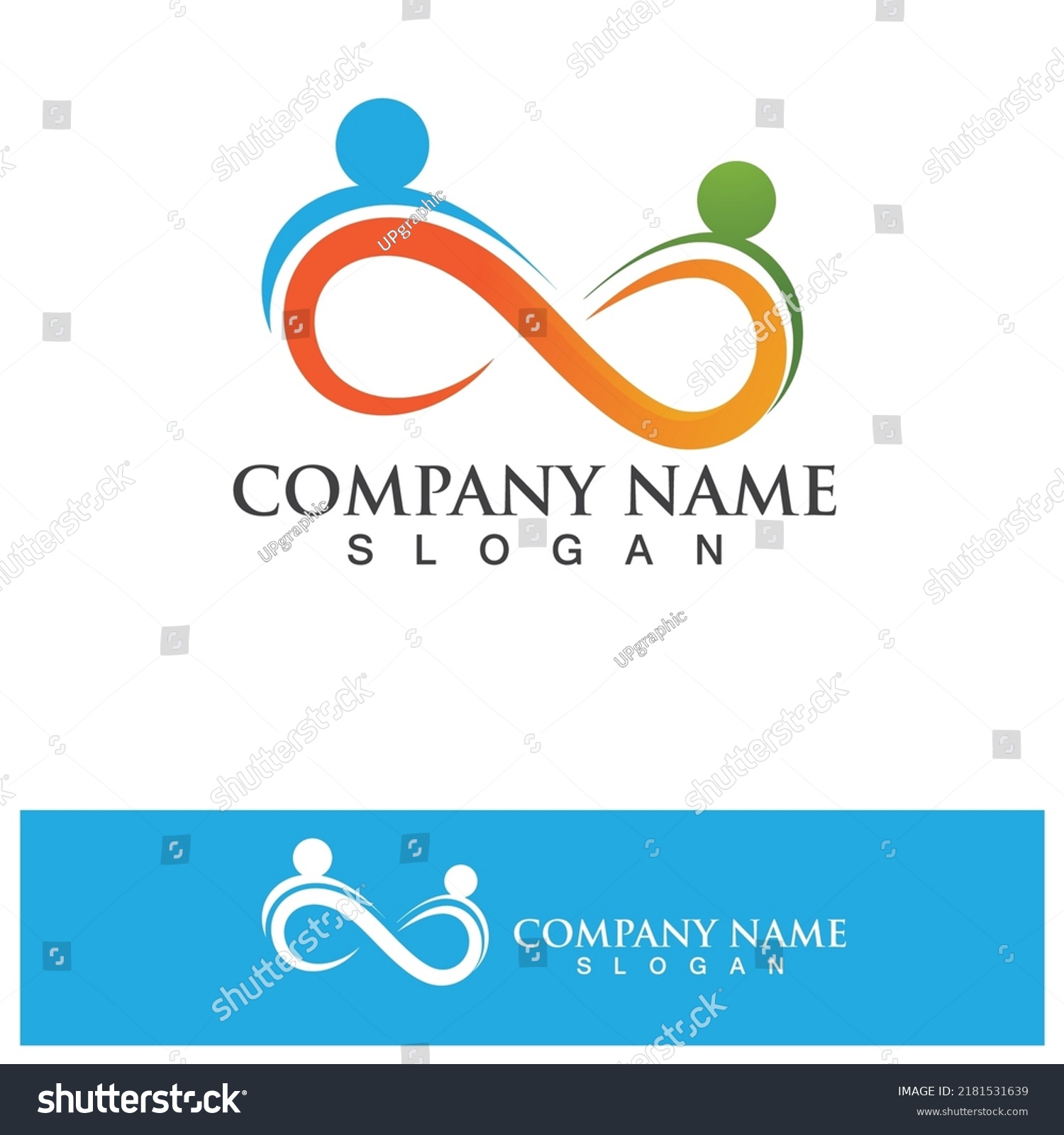 Infinity People Family Care Logo Design Stock Vector (Royalty Free ... Infinity People Family Care Logo Design Stock Vector (Royalty Free ...