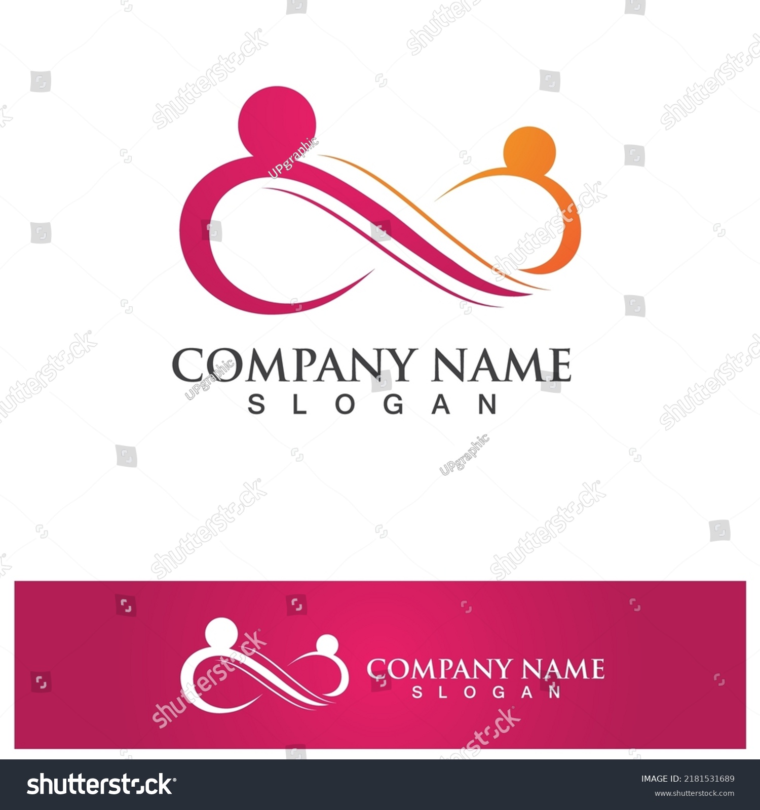 Infinity People Family Care Logo Design Stock Vector (Royalty Free ... Infinity People Family Care Logo Design Stock Vector (Royalty Free ...