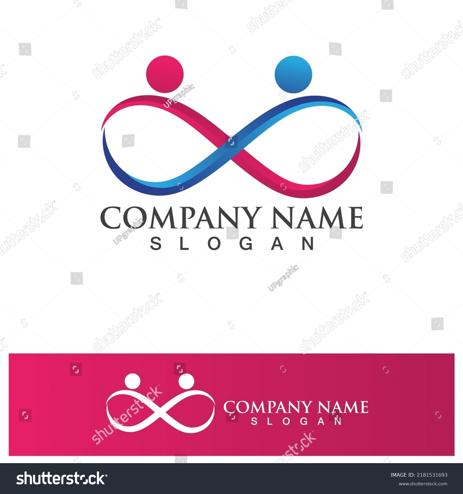 Infinity People Family Care Logo Design Stock Vector (Royalty Free ... Infinity People Family Care Logo Design Stock Vector (Royalty Free ...