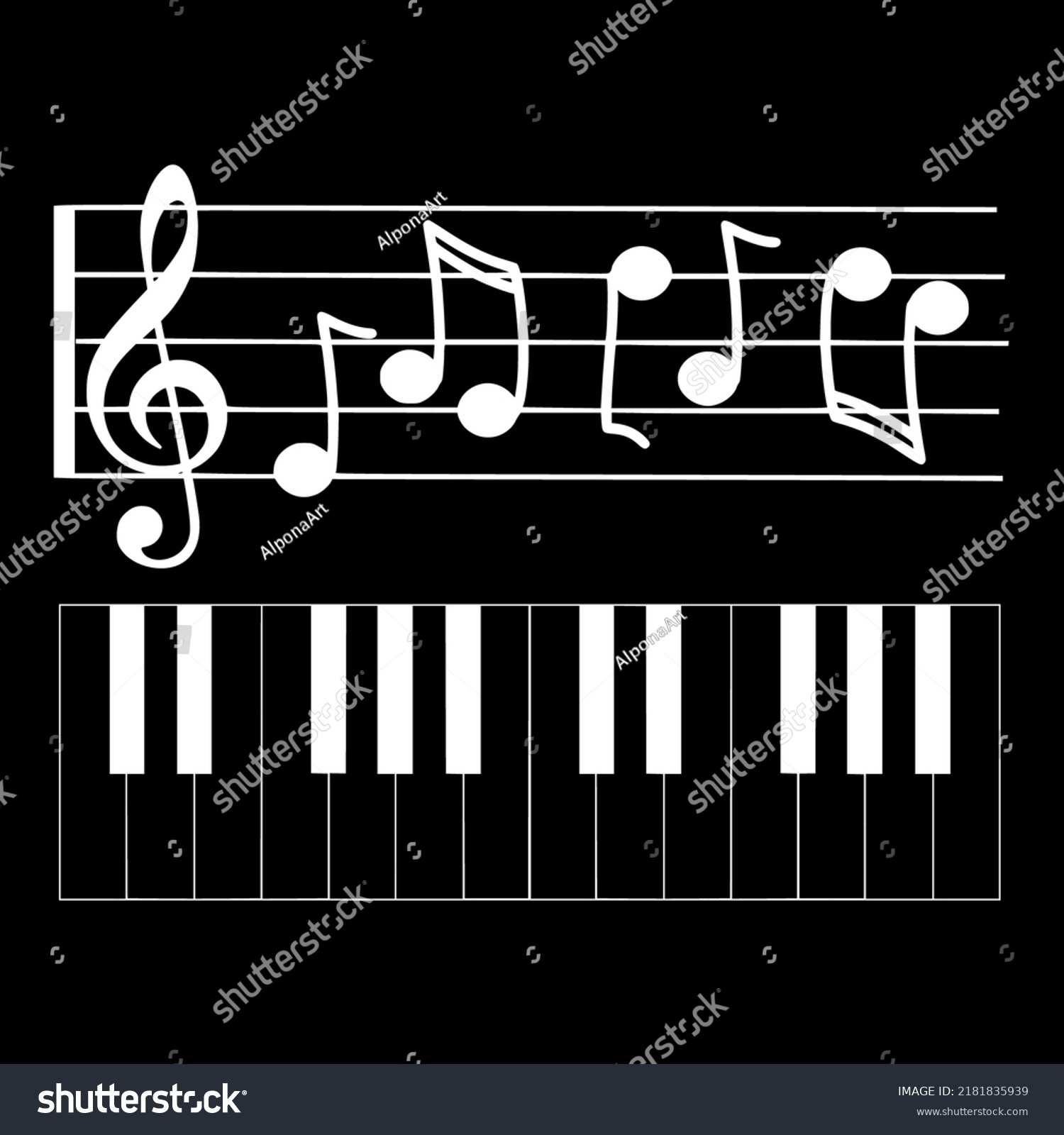 Keys Piano Sheet Melody Music Instrument Stock Vector (Royalty Free ... Keys Piano Sheet Melody Music Instrument Stock Vector (Royalty Free ...