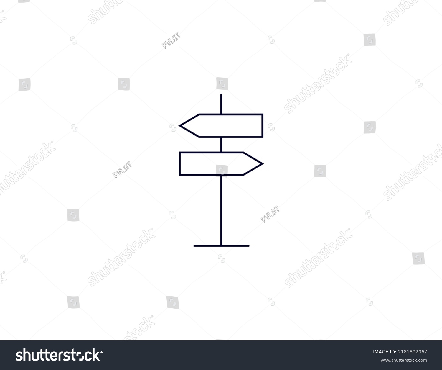 Signboard Directions Icon Vector Illustration Stock Vector (Royalty ... Signboard Directions Icon Vector Illustration Stock Vector (Royalty ...